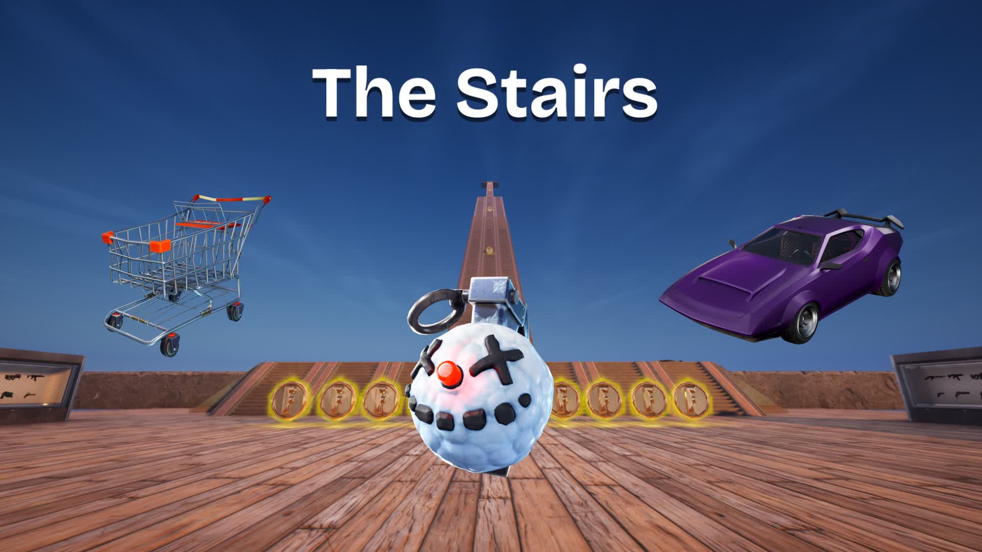 🏃‍♀️ The Stairs 2601-5643-7050 by garou101 - Fortnite Creative Map Code ...
