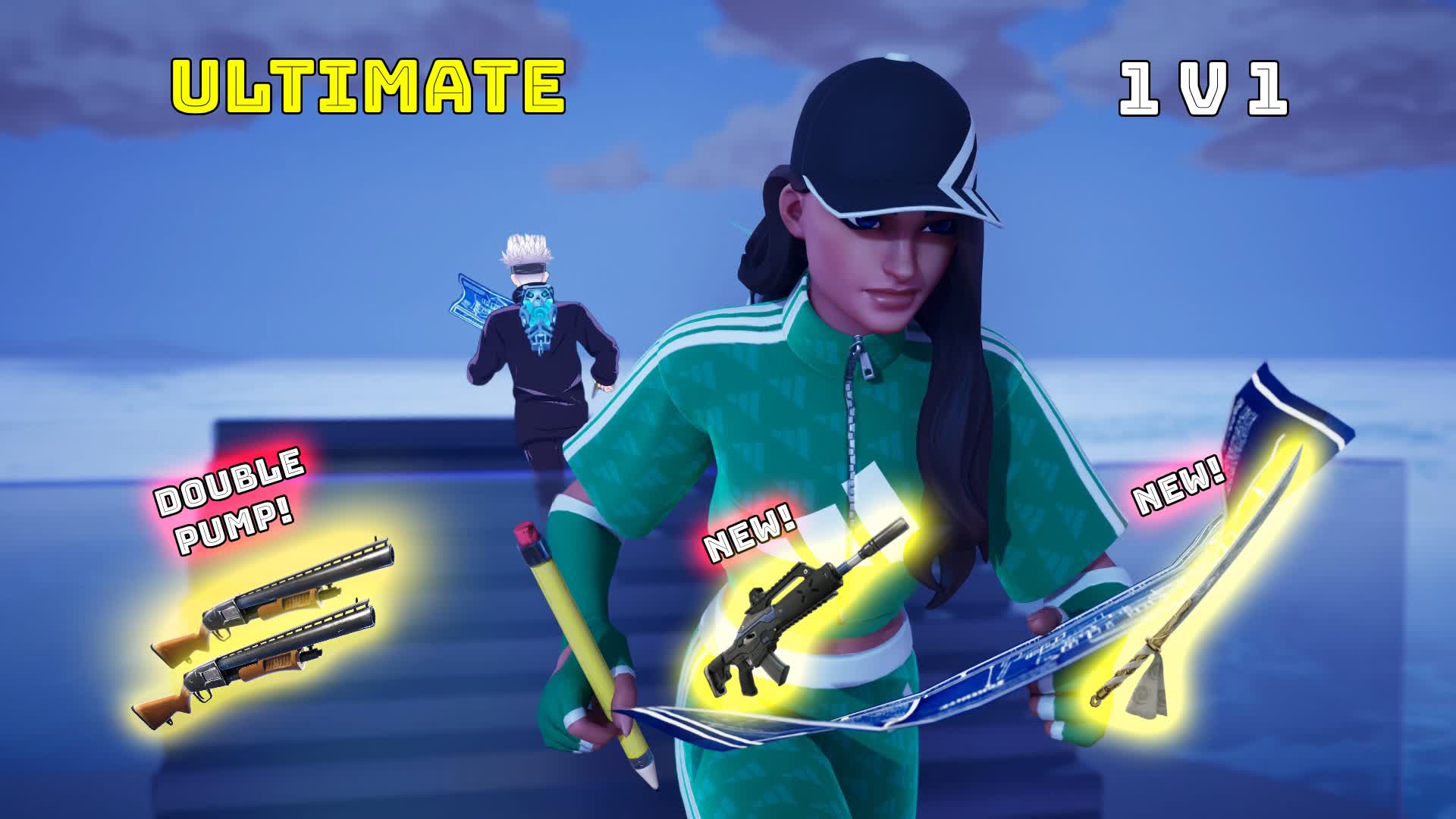 Ultimate 1v1 8843-1481-0050 by acexzero - Fortnite Creative Map Code ...