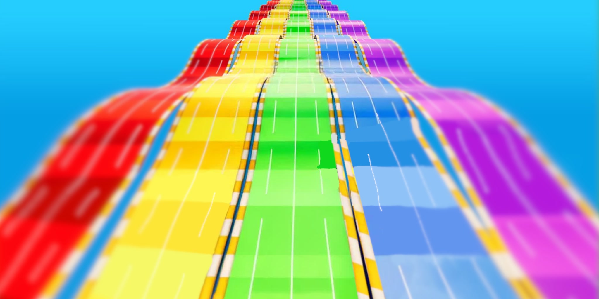 RAINBOW MEGA RAMP 8352-4487-9806 by best-maps - Fortnite Creative Map ...