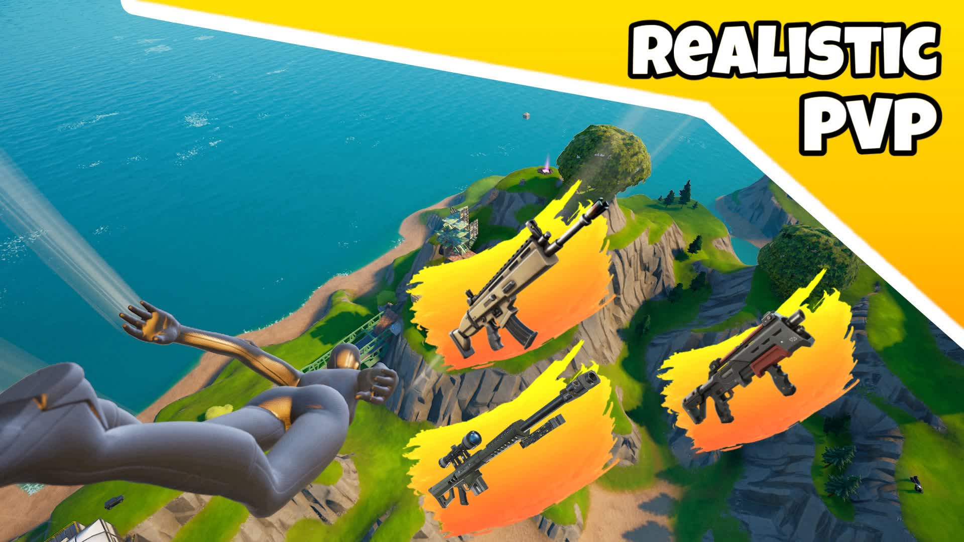 Realistic PvP - Mystic Loot 6196-7344-1627 by zoltanassist - Fortnite Creative Map Code ...