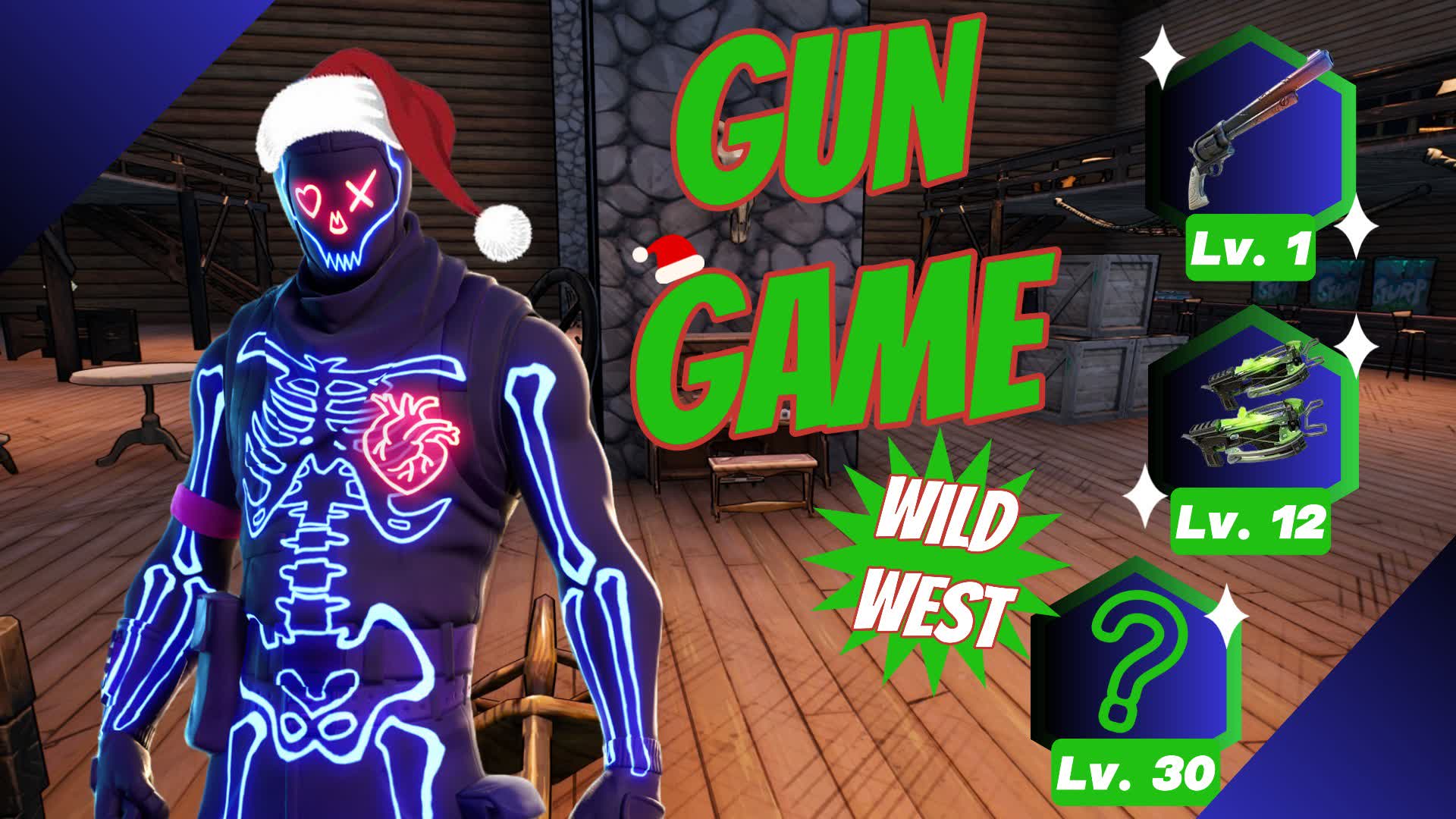 Gun Game Western 3837-8337-7765 by izaak - Fortnite Creative Map Code ...