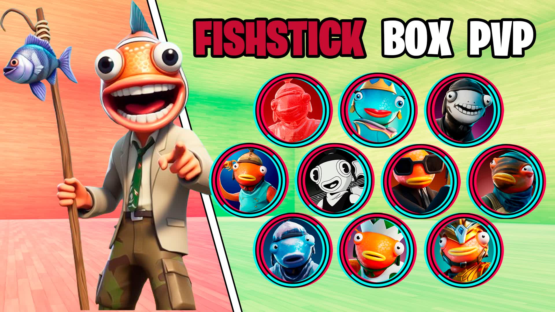 FISHSTICK BOX PVP 7396-3935-2145 by ebr - Fortnite Creative Map Code - Fortnite.GG