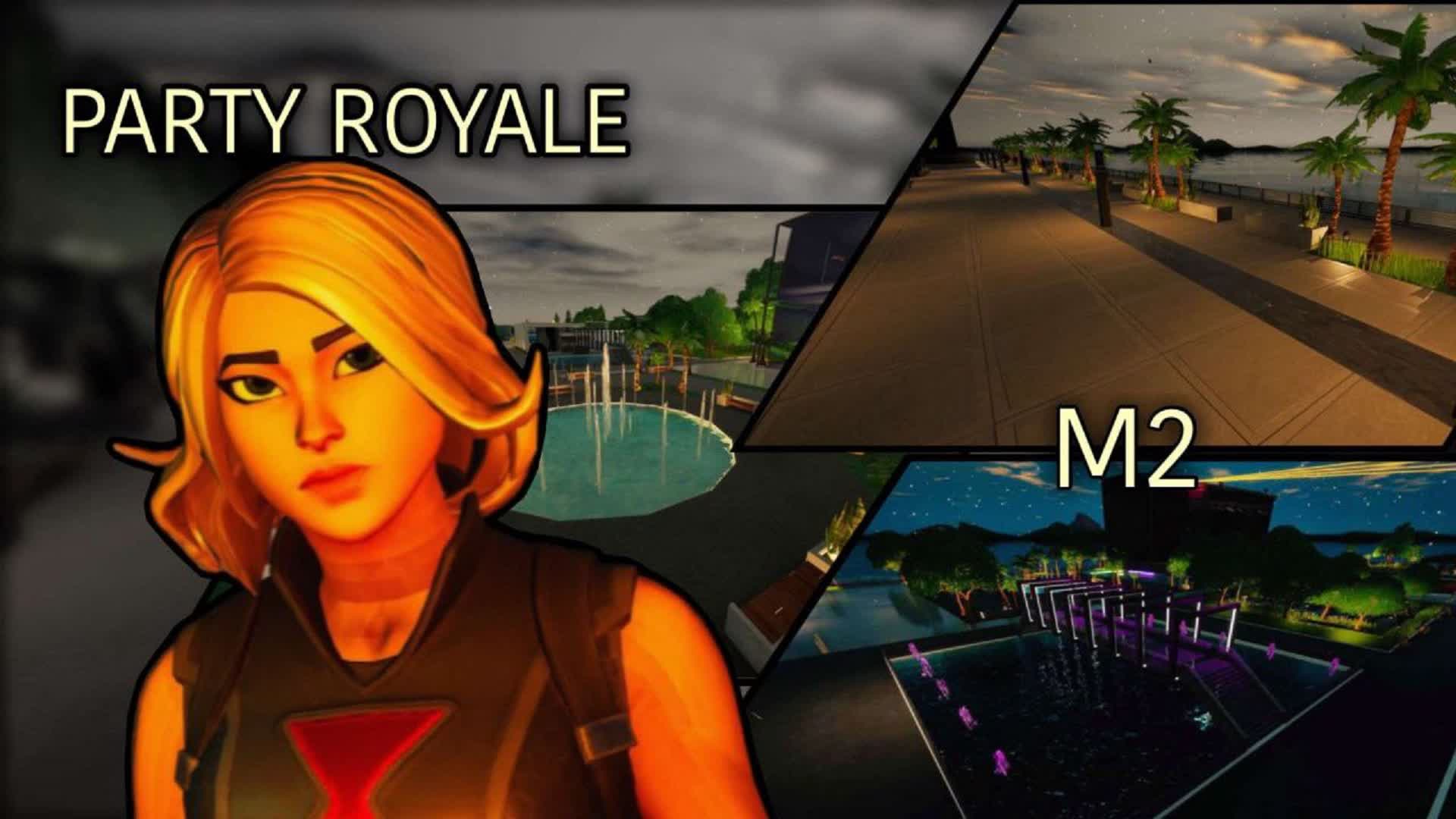 الحفل الملكي ( M2 ) Meshal Party Royale 4451-6170-4181 by ohs - Fortnite