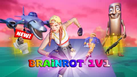 INSANE BRAINROT RED VS BLUE 🔴🔵 2146-7800-7911 by xrayer - Fortnite