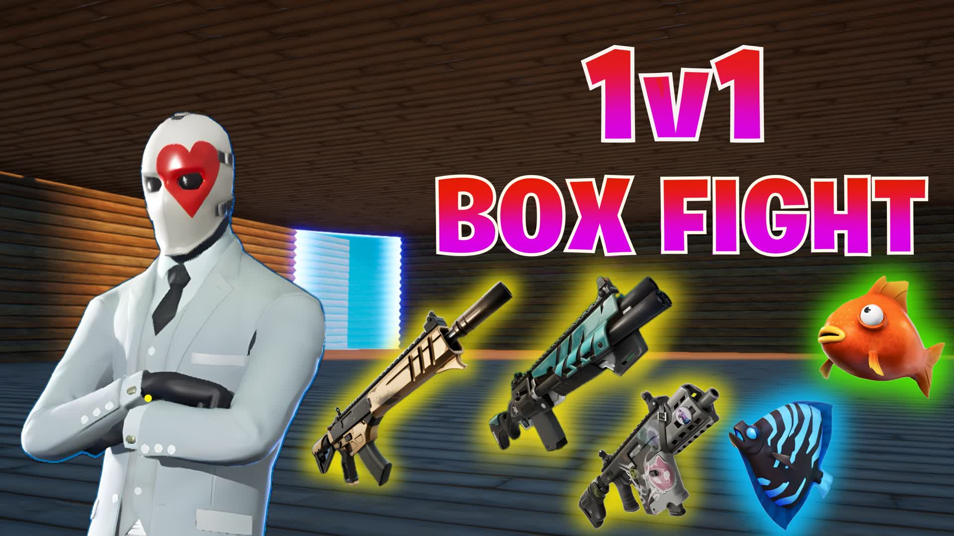 1v1 BOX FIGHTS 1685-4634-0549 by snayn00 - Fortnite Creative Map Code - Fortnite.GG