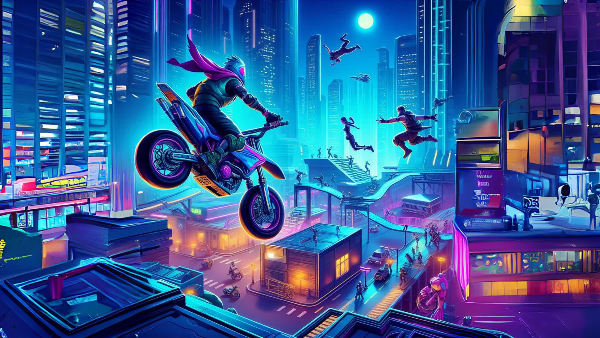 MOTOR MEGA RAMP 6300-3501-3896 by zapowa - Fortnite Creative Map Code ...