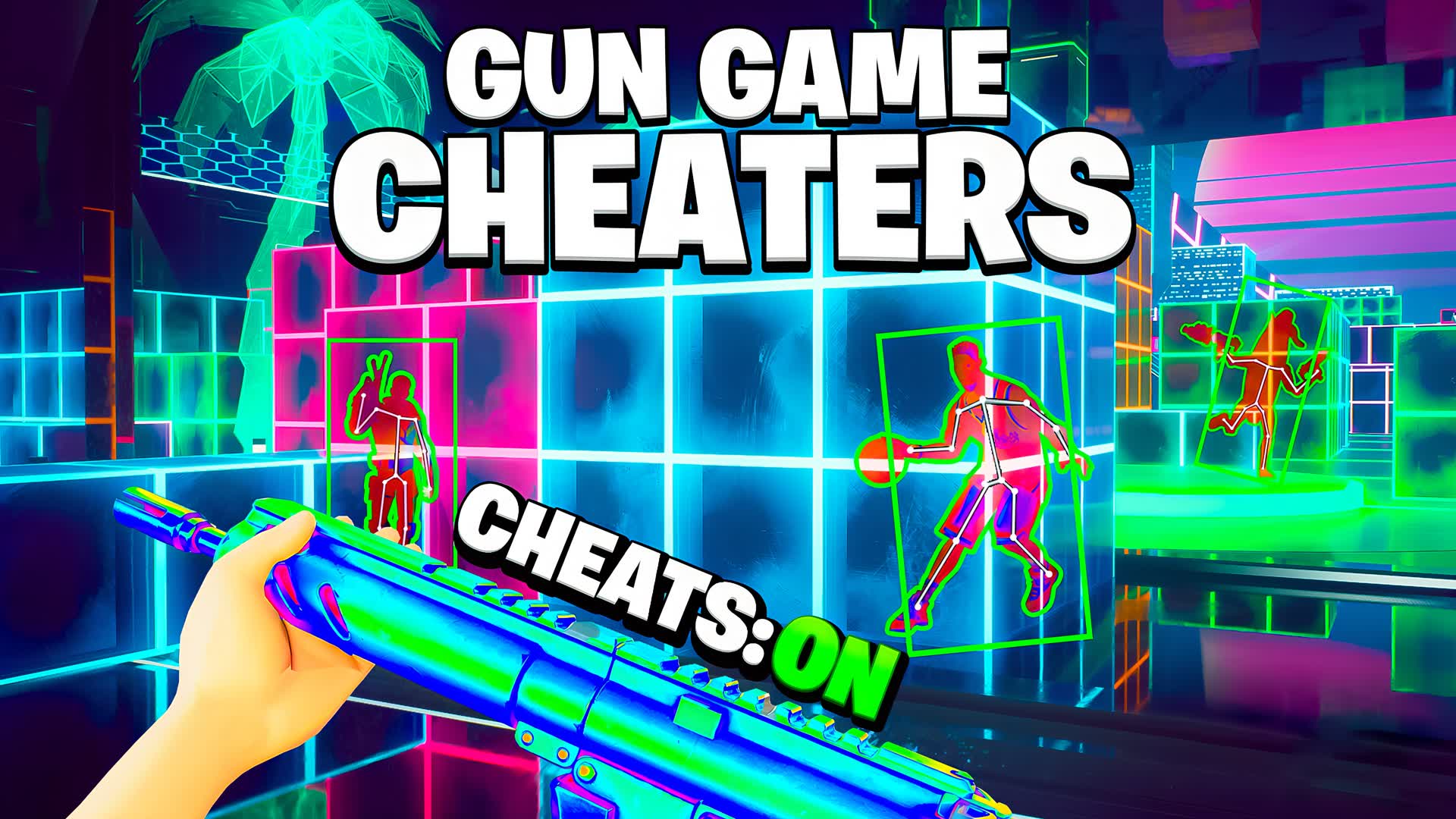 💻 CHEATER GUN GAME 👩‍💻 4982-0815-0924 by archx - Fortnite Creative Map ...