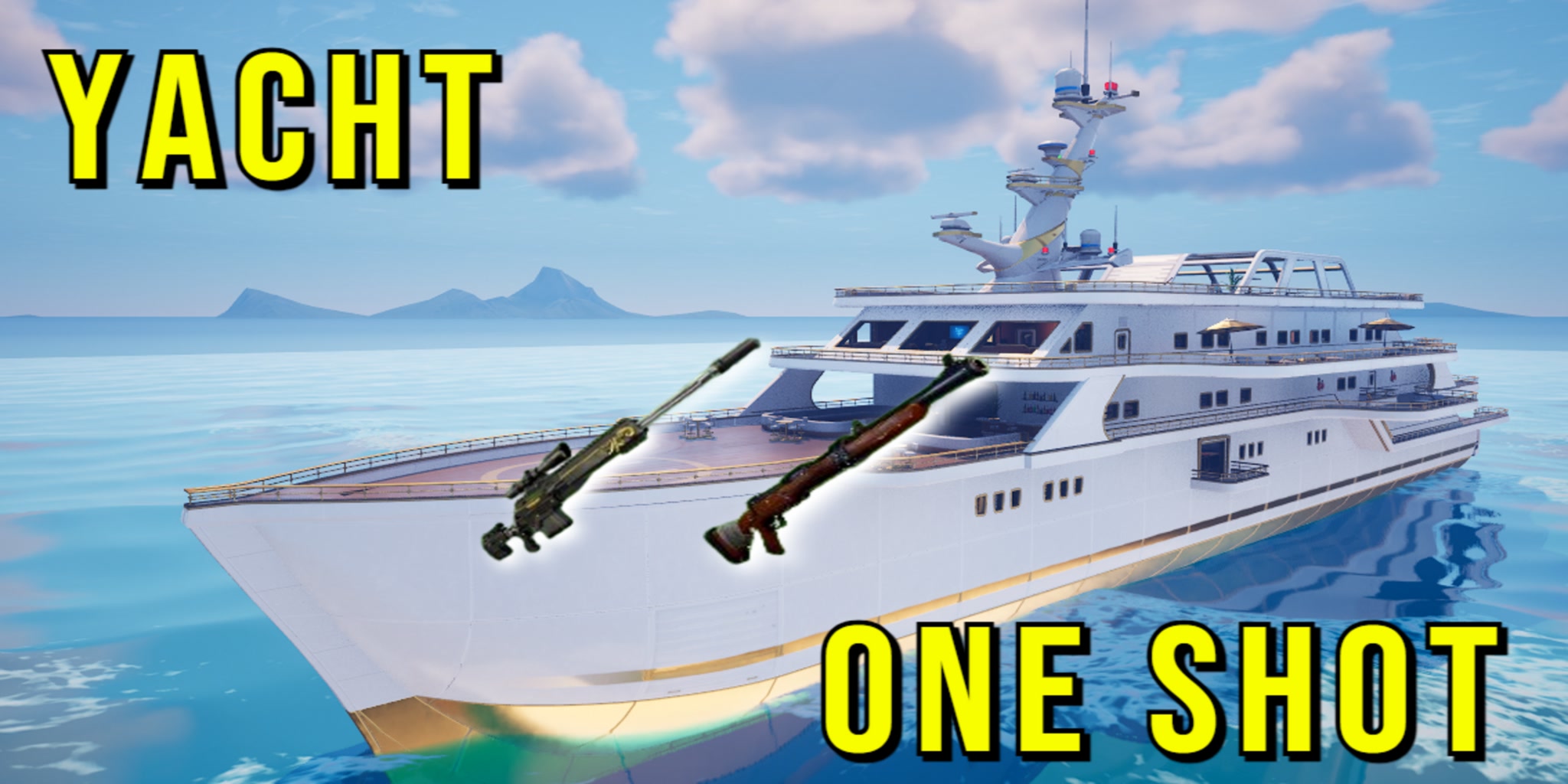 YACHT ONE SHOT 2755-1521-2122 by lktv - Fortnite Creative Map Code - Fortnite.GG