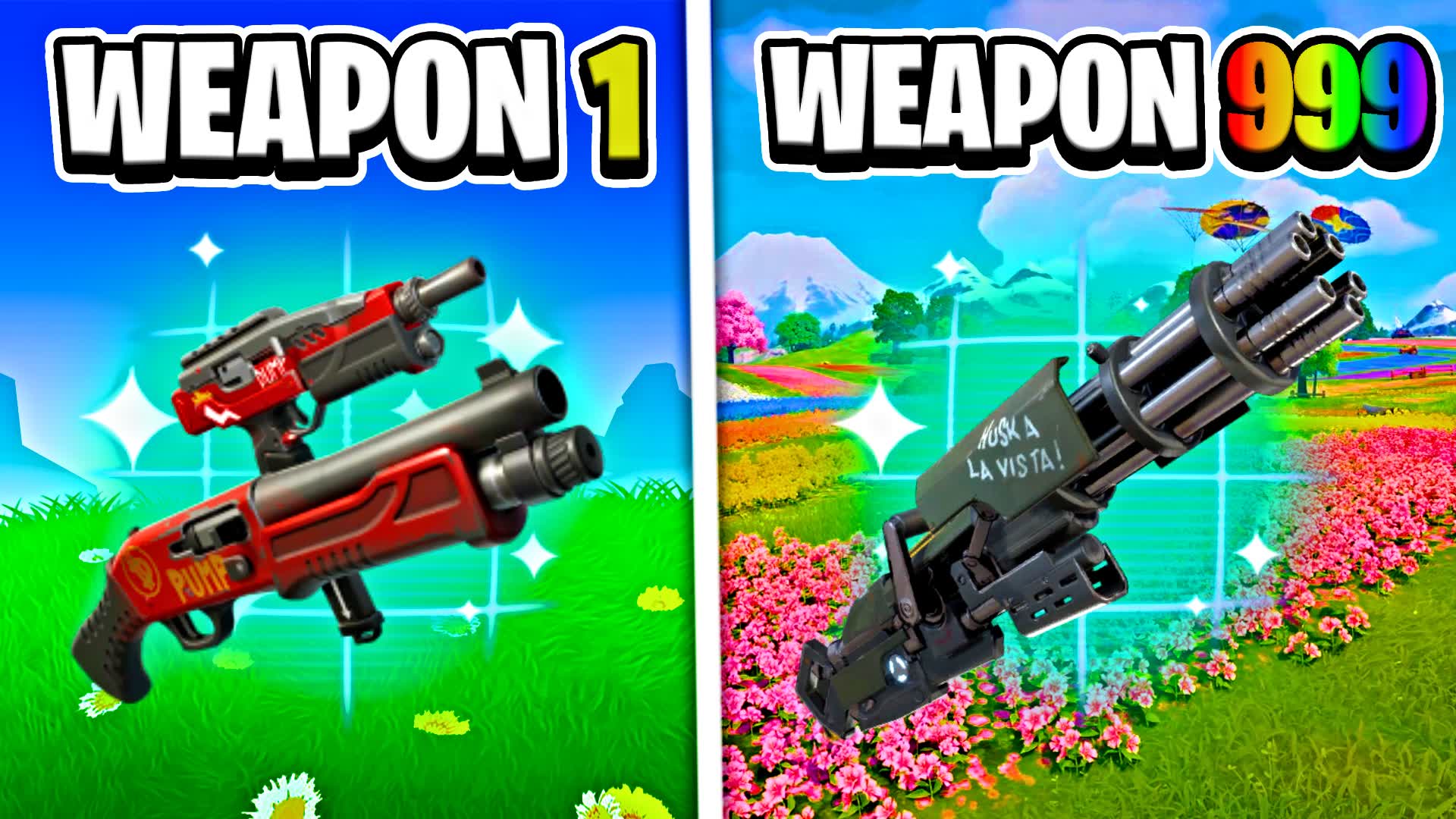 SPRING GUN GAME 🎯 ONE SHOT 🦸 DRIVE 5519-3108-2037 by toti - Fortnite ...