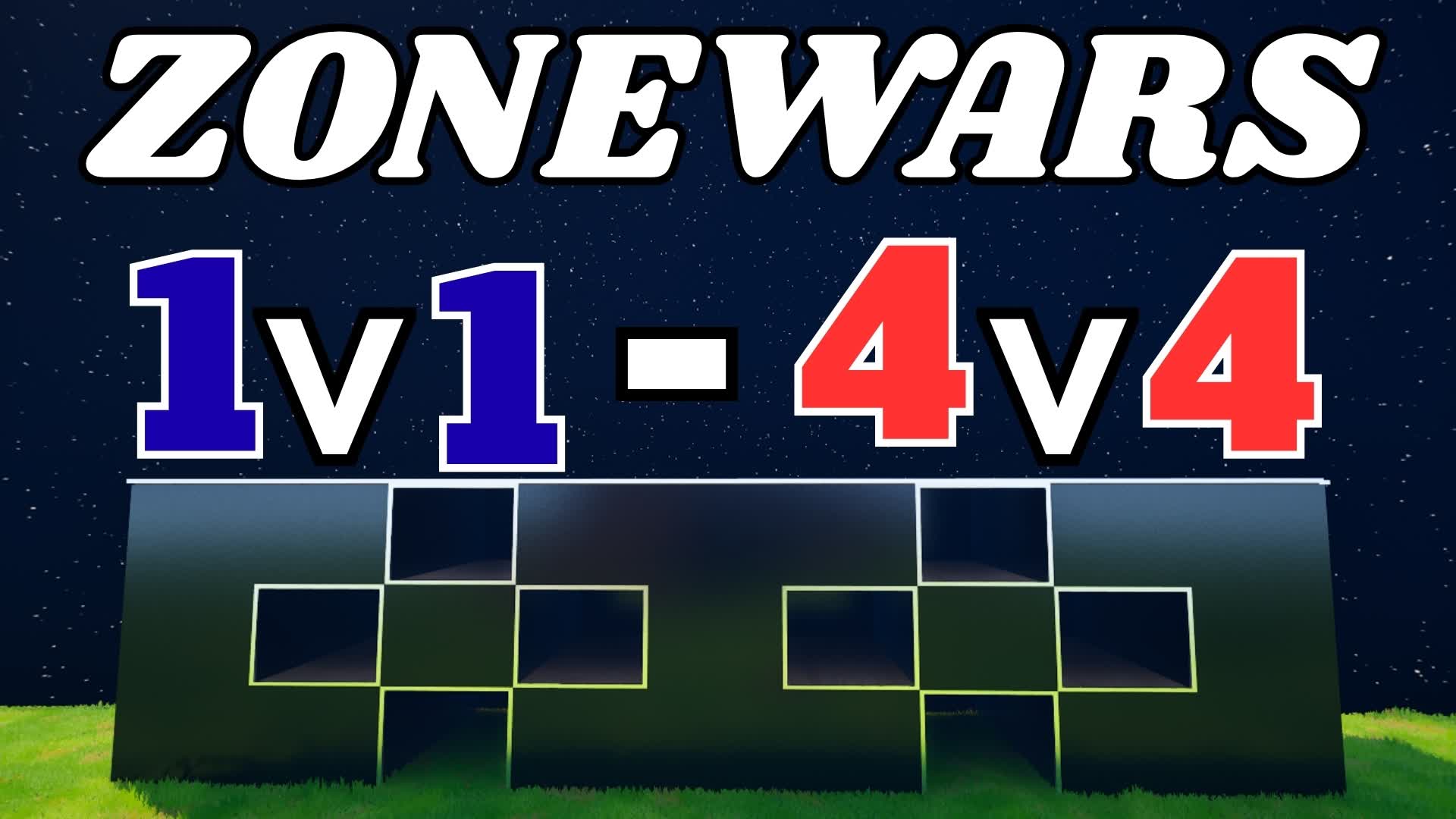 ZONE WAR FOR THE GOATS 1V1 TO 4V4 1101-0936-4505 by kelrios - Fortnite Creative Map Code ...