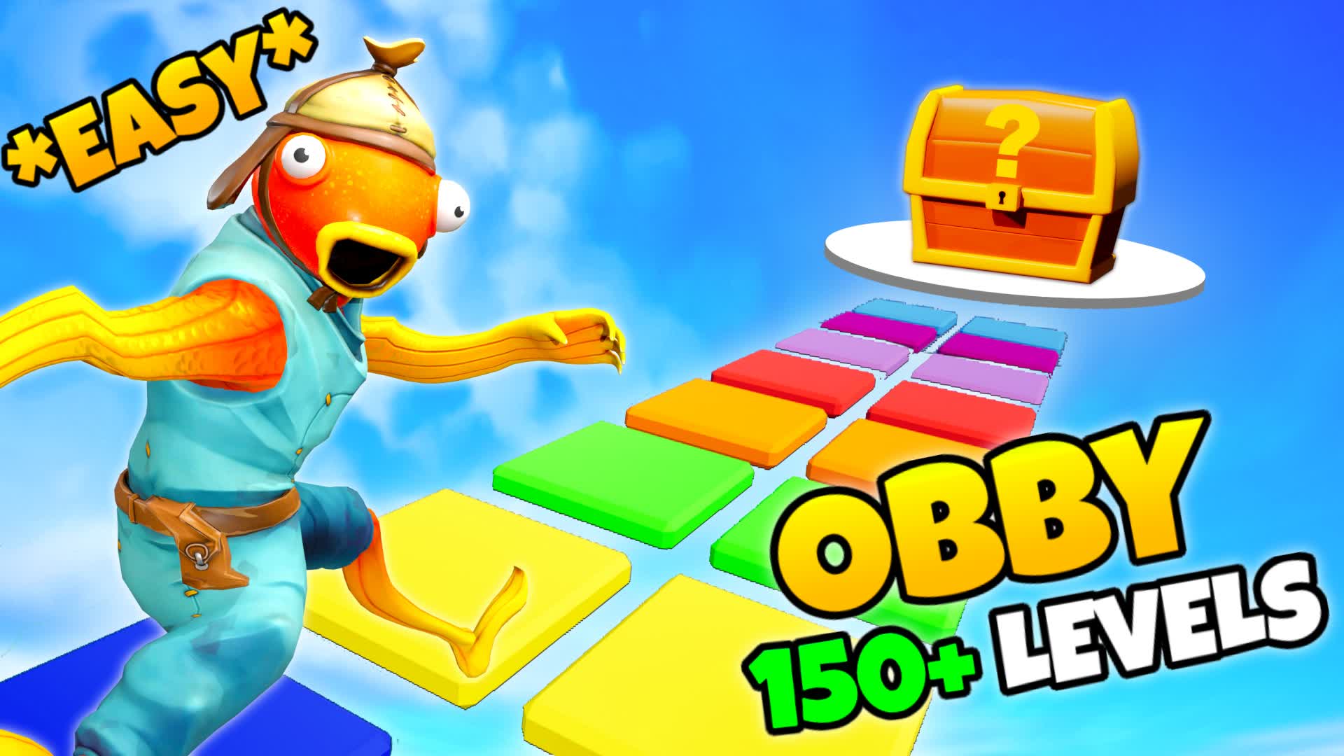 150 LEVEL OBBY PARKOUR!⭐🚀 - 5742-4433-9372 | Fortnite Zone