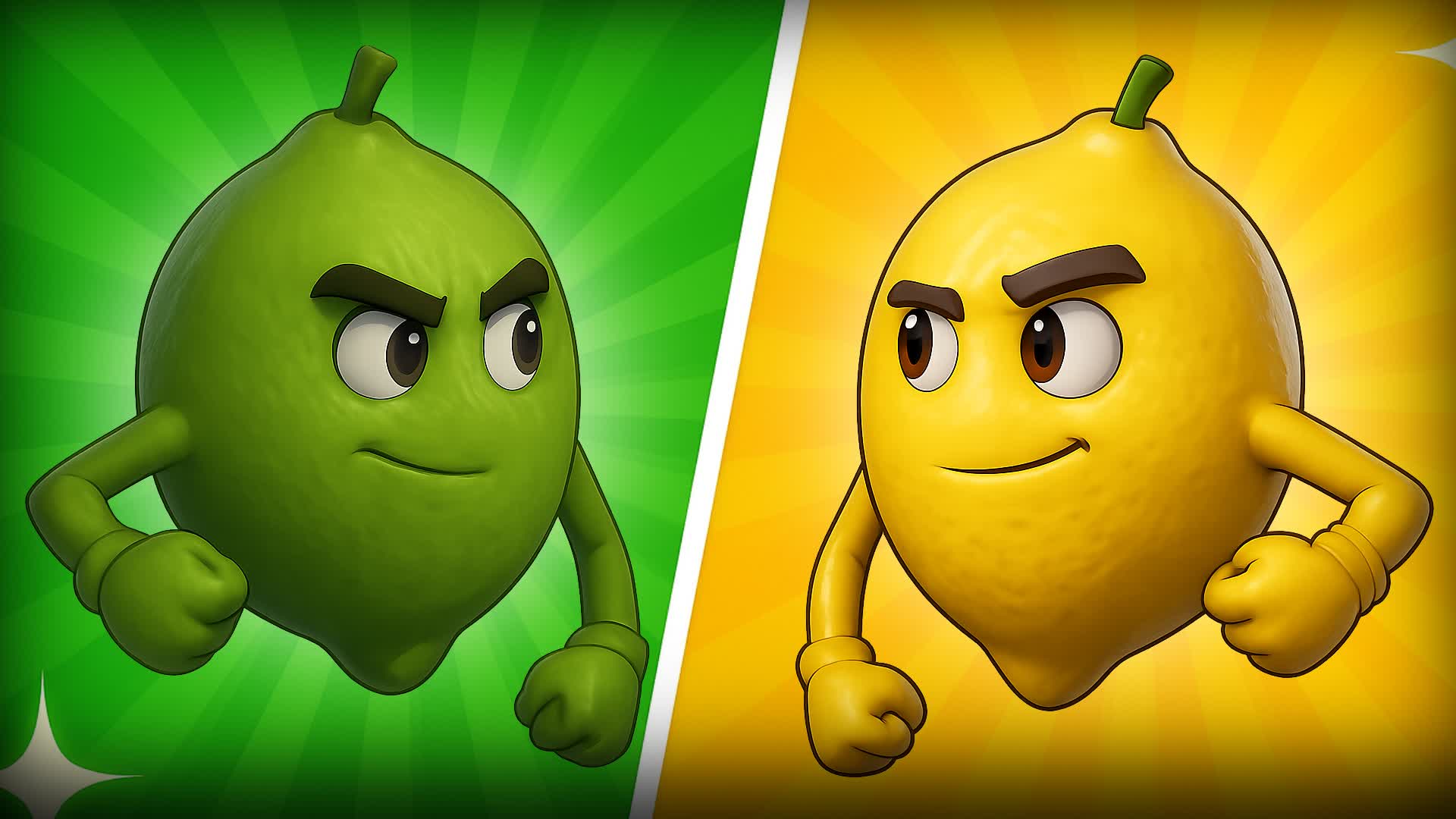 LEMON 🍋 VS 🍋‍🟩 LIME | YELLOW VS GREEN 7115-5403-3281 by resu - Fortnite ...