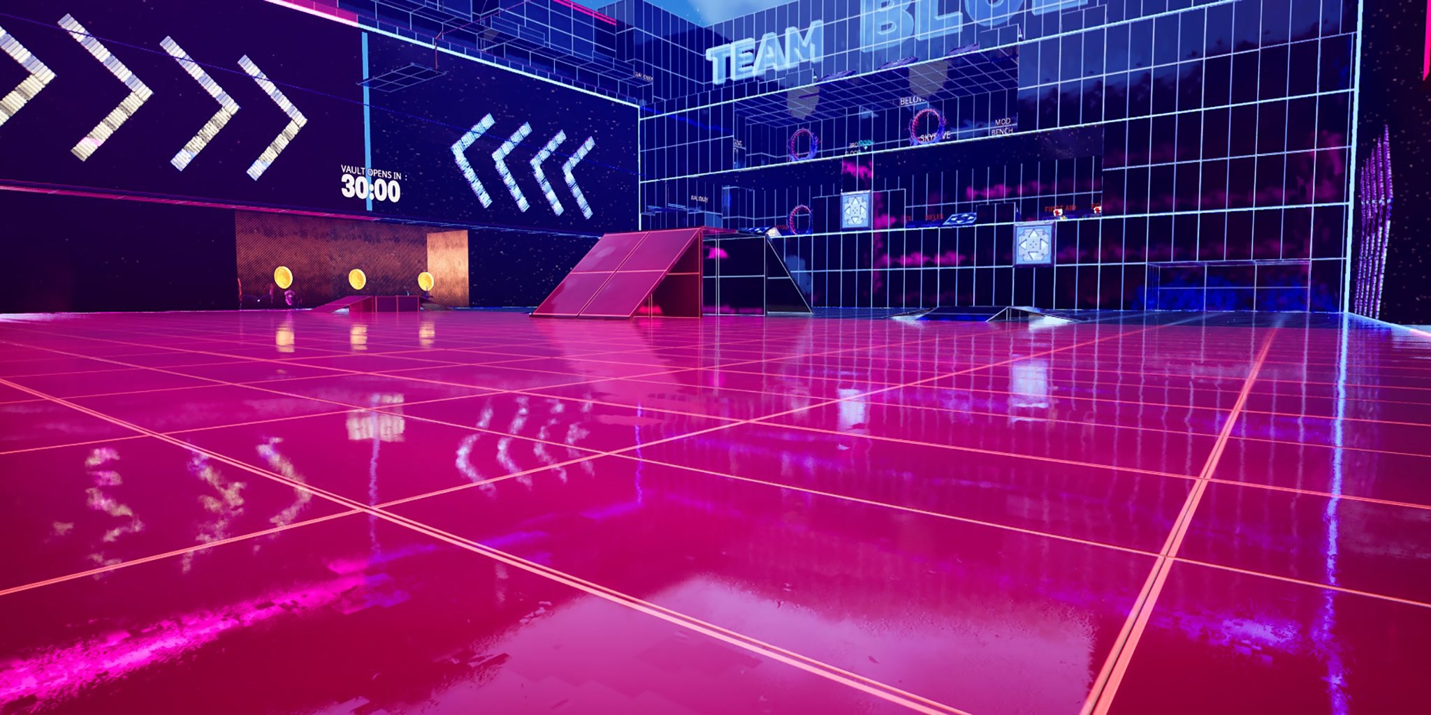 Glitch Red vs Blue 1579-6224-3652 by megadragon - Fortnite Creative Map Code - Fortnite.GG