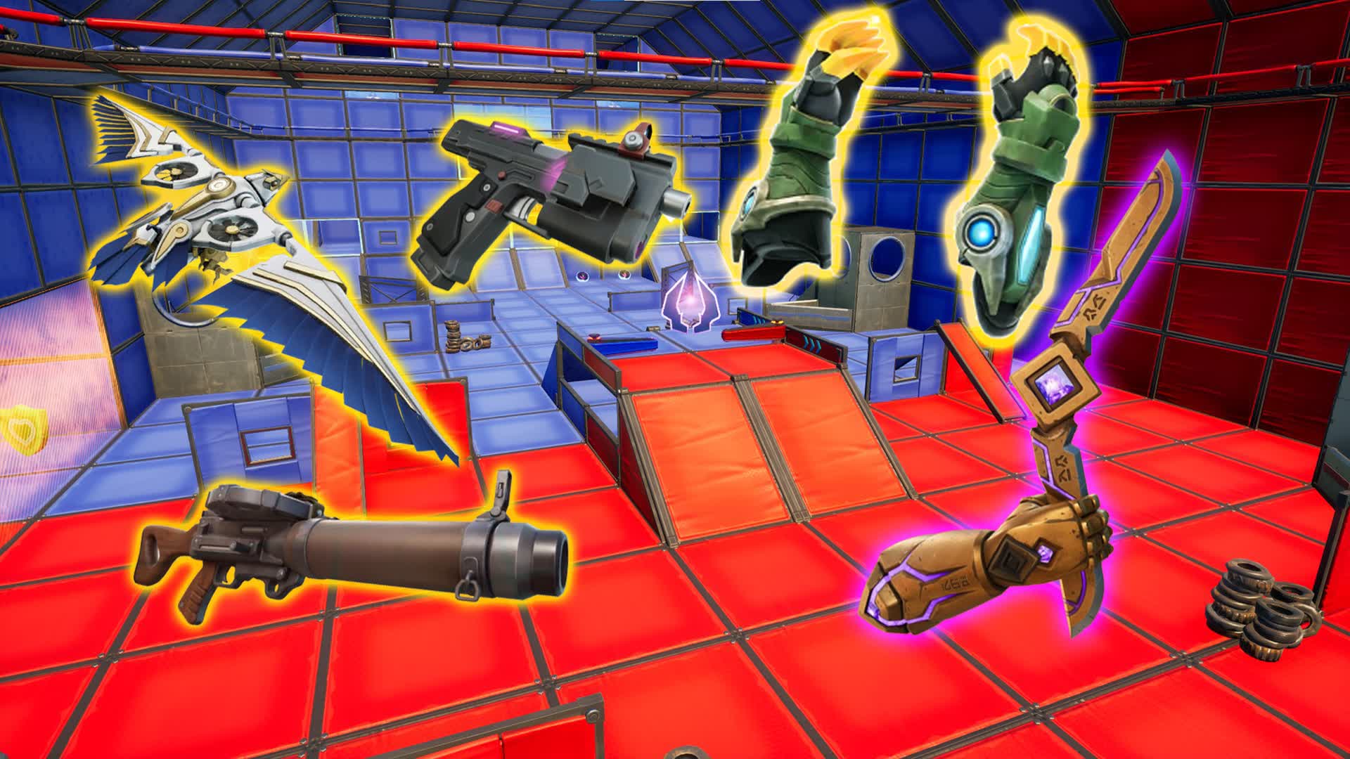 RED🔴 VS BLUE🔵 RUMBLE 5187-5047-6390 by drfire - Fortnite Creative Map ...