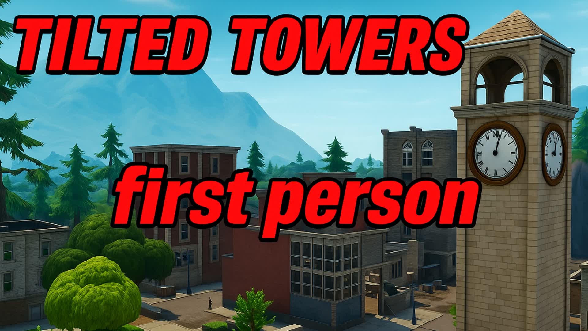 TILTED TOWER GUN GAME FIRST PERSON 2425-7429-4390 by redchou - Fortnite Creative Map Code ...