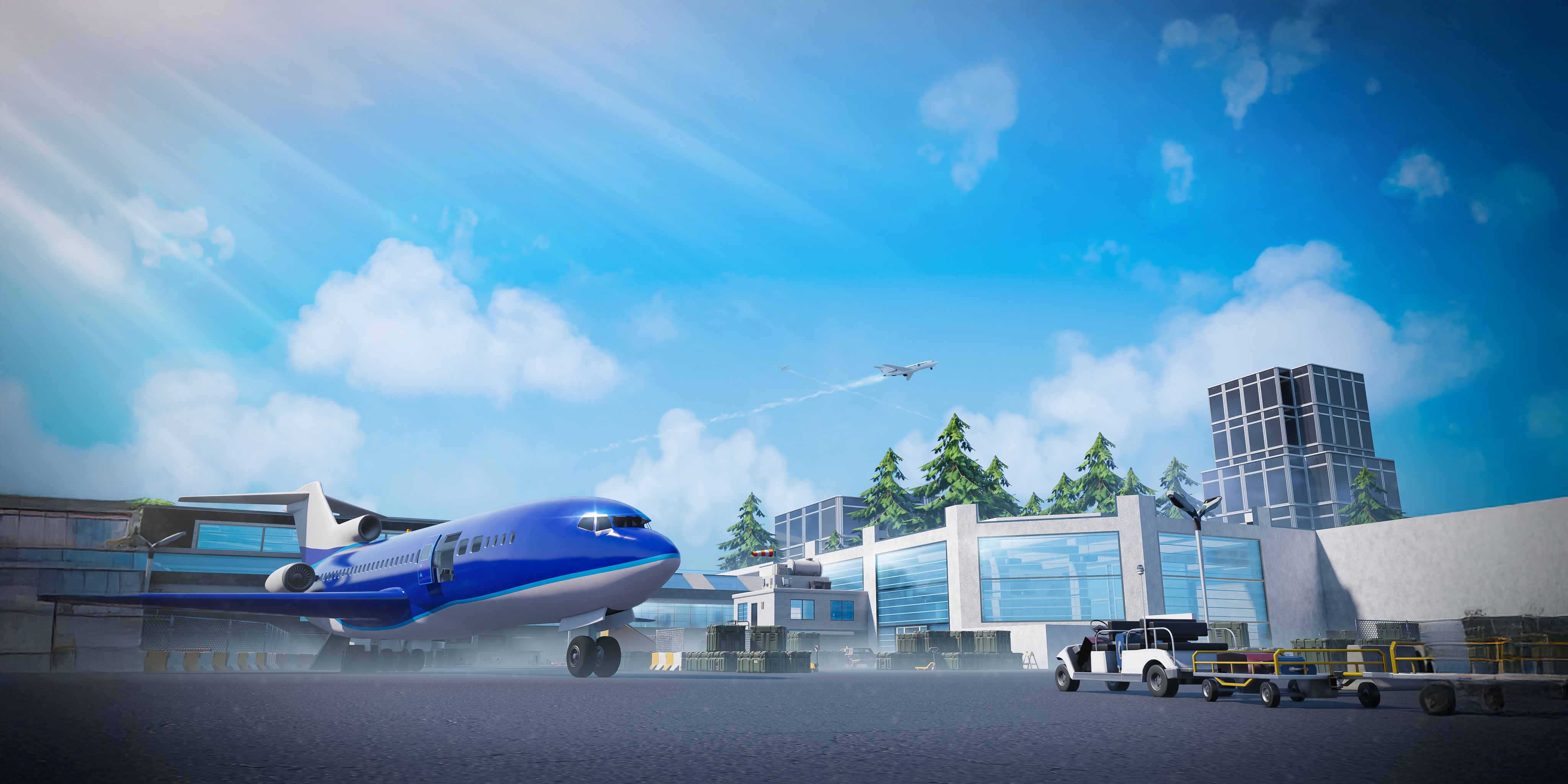 ️ Airport Gun Game 4340-5772-0250 by jakko - Fortnite Creative Map Code ...