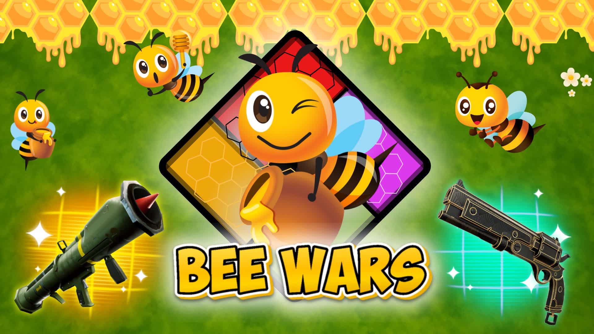 BEE - ZONEWARS 🐝🌀 0115-5809-6073 by kro20 - Fortnite Creative Map Code ...