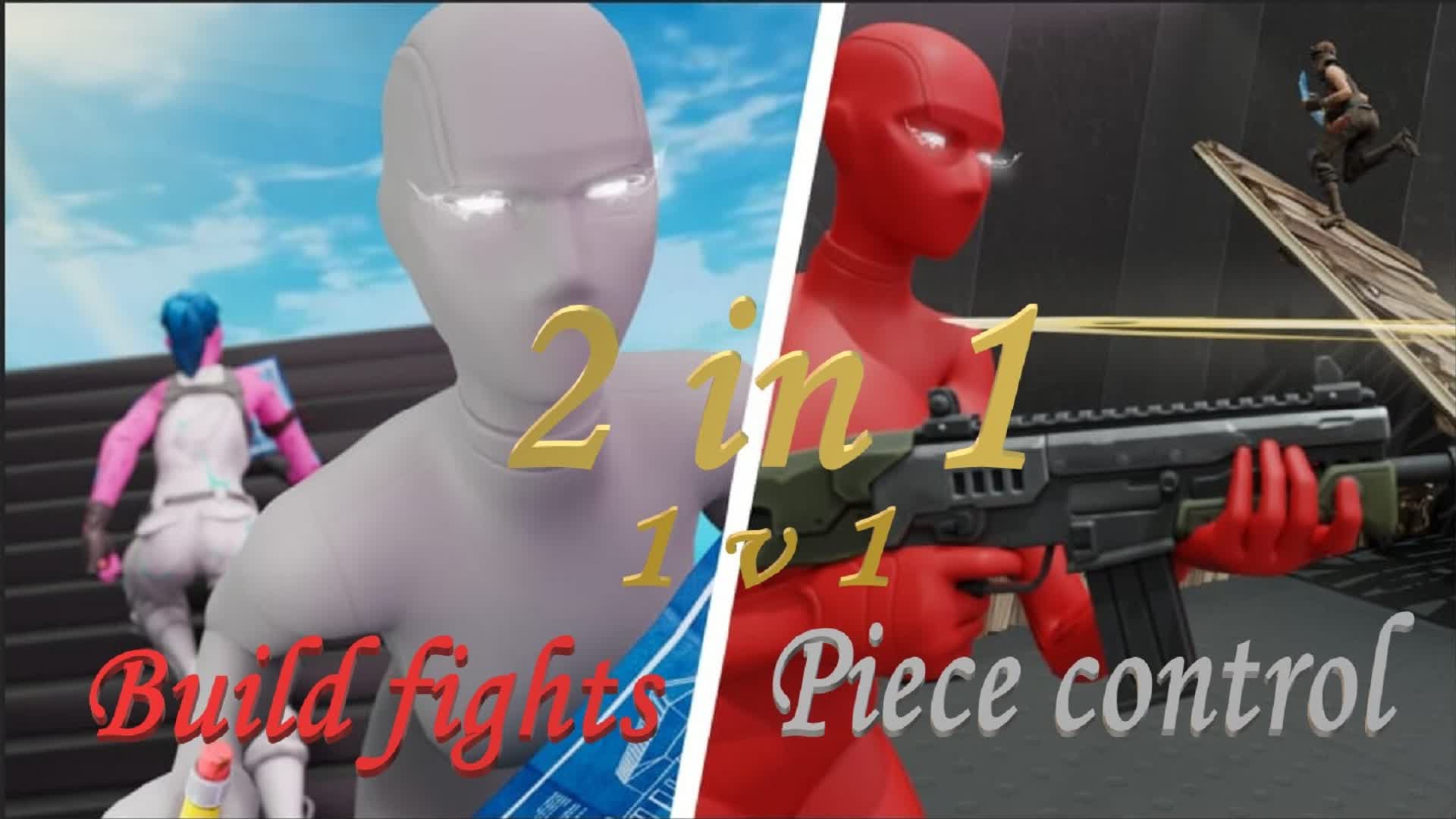 KLX 2 in 1 1v1 8696-6885-1846 by klex - Fortnite Creative Map Code ...