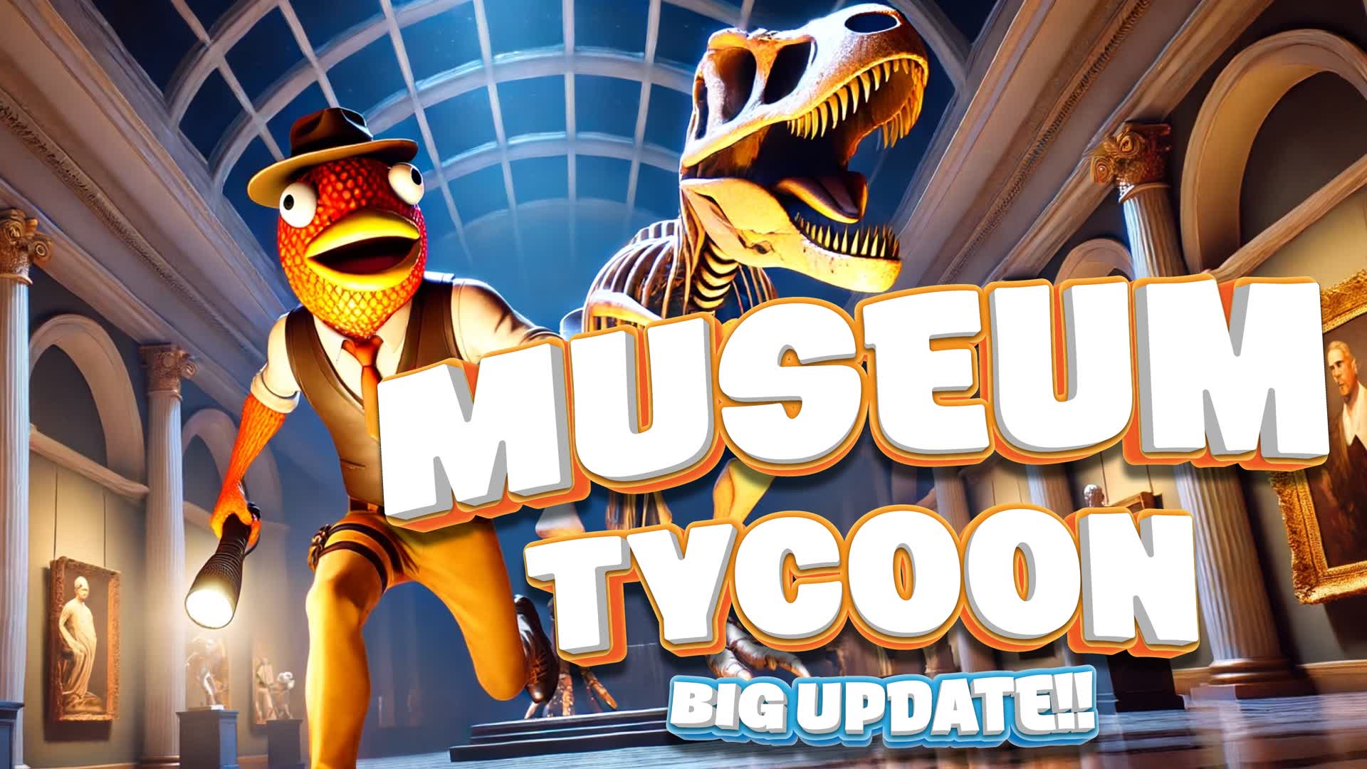 Play MUSEUM TYCOON 🏛️🦖 - 7000-3501-4258 | Fortnite Zone