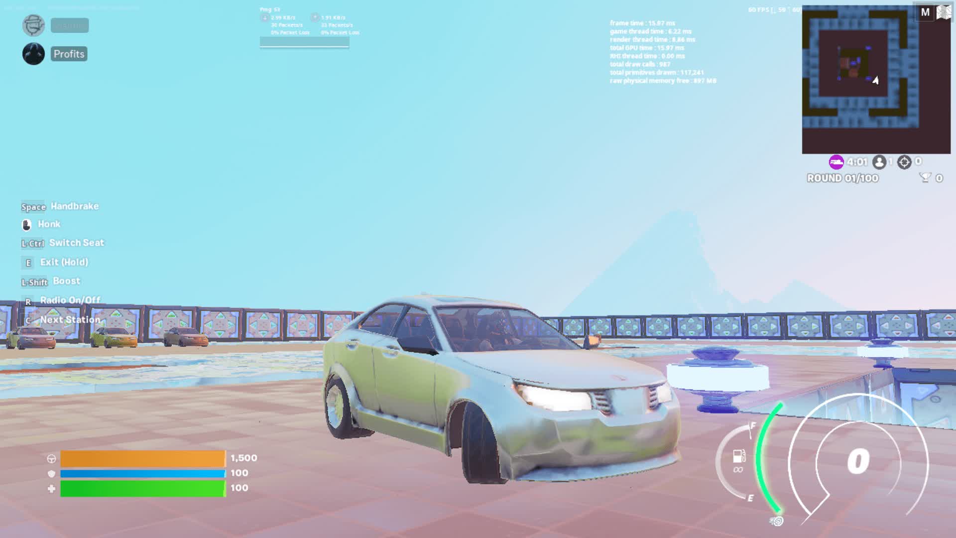 Vehicle Mania(Solo) 4152-3611-6859 by cooll - Fortnite Creative Map ...