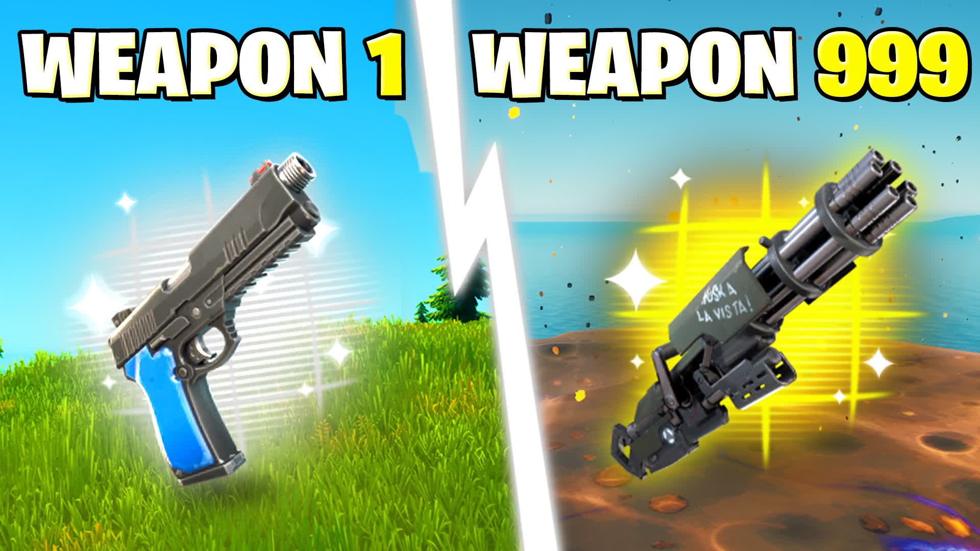 HYPER GUN GAME 🔫 ONE SHOT 🎯 8147-6171-0888 من ابتكار astroverse - Fortnite