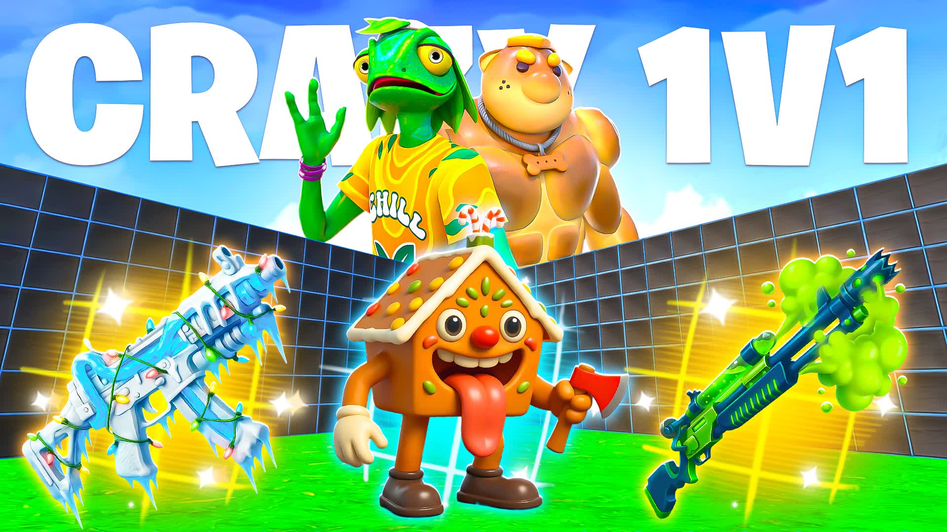 CRAZY 1V1 FFA - ALL GUNS & RIDES (3256-2350-0756) by hozzy - Fortnite ...