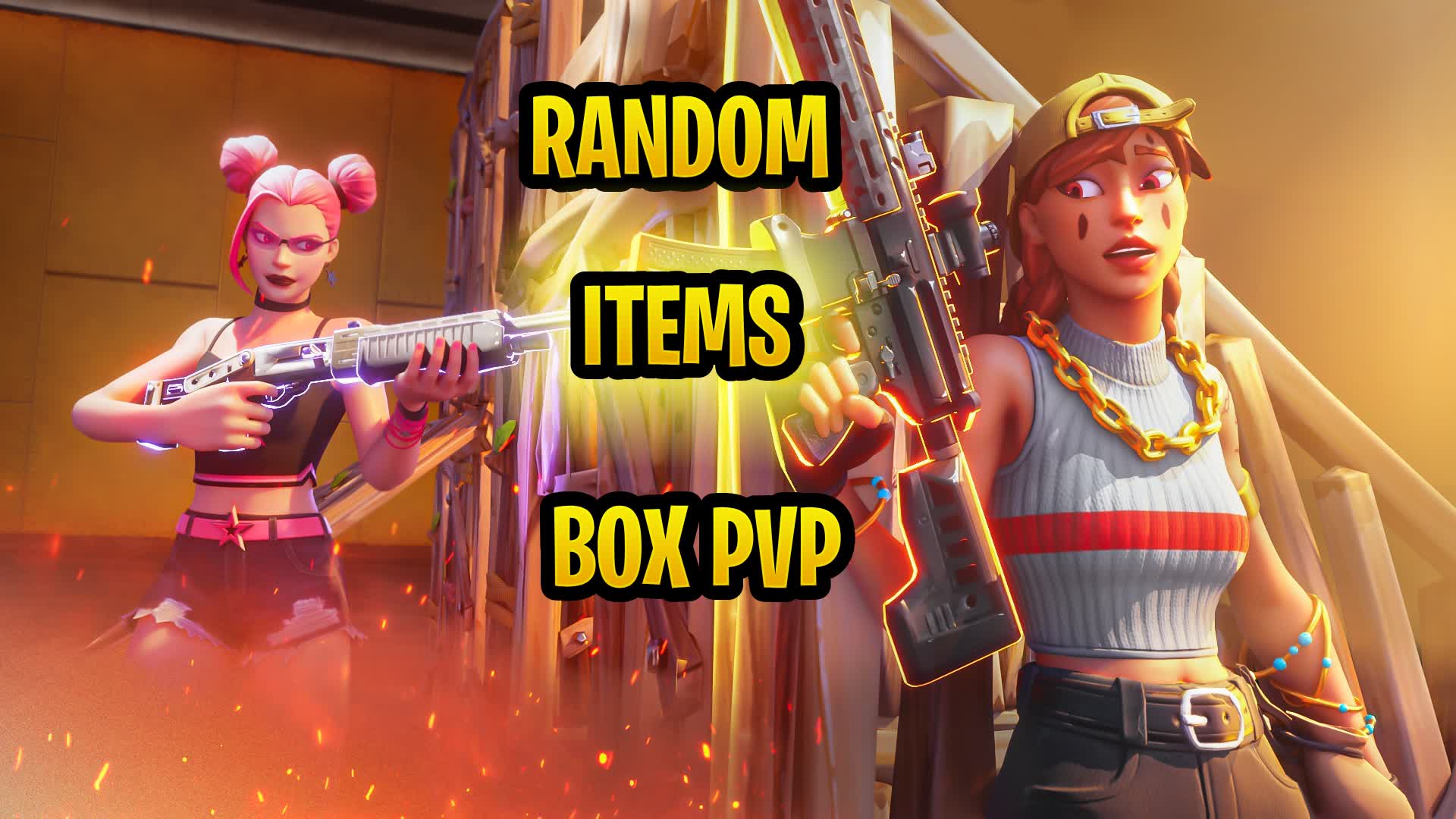 BOX PVP [RANDOM ITEMS] FFA 💎 4826-7364-9404 by aroma - Fortnite ...