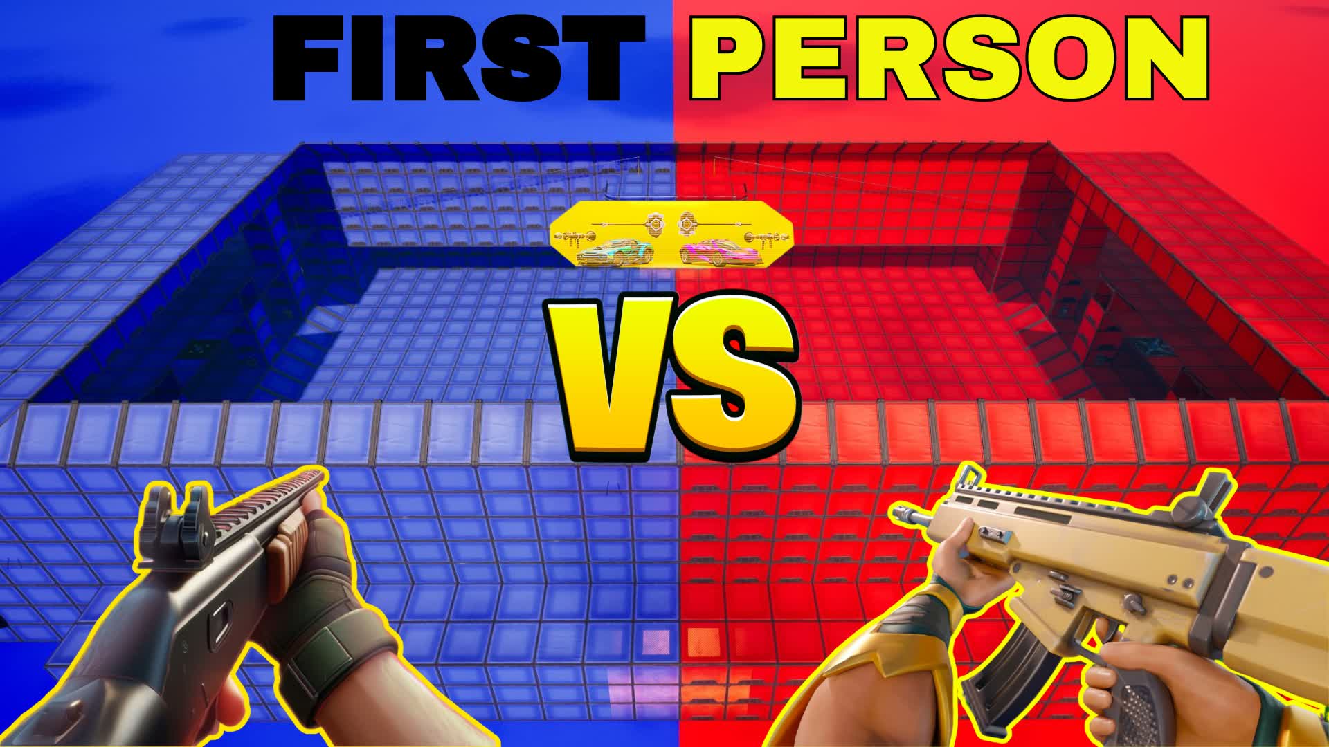 FIRST PERSON BLUE VS RED 🔴🔵 3425-6112-0915 by emad - Fortnite Creative ...
