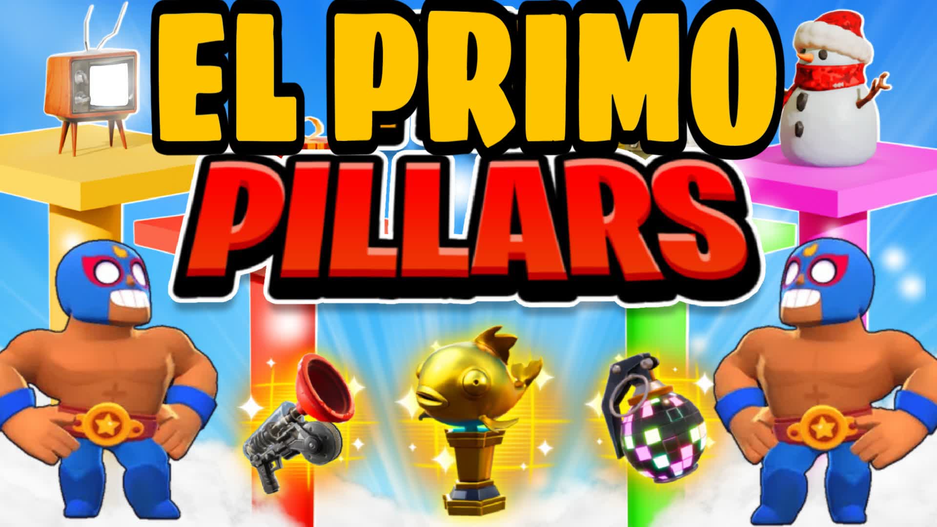 EL PRIMO Pillars 1984-1520-2570 by jssl - Fortnite Creative Map Code - Fortnite.GG
