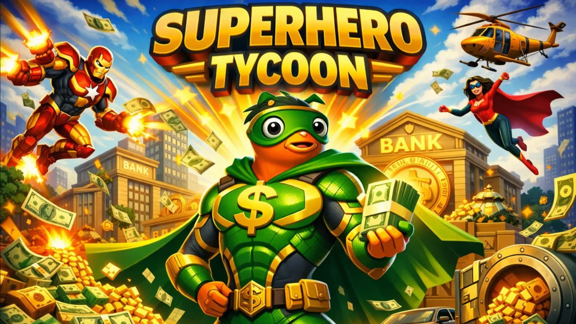 🦸 Superhero Tycoon 🏙️ 3324-0727-3164 di cdras - Fortnite