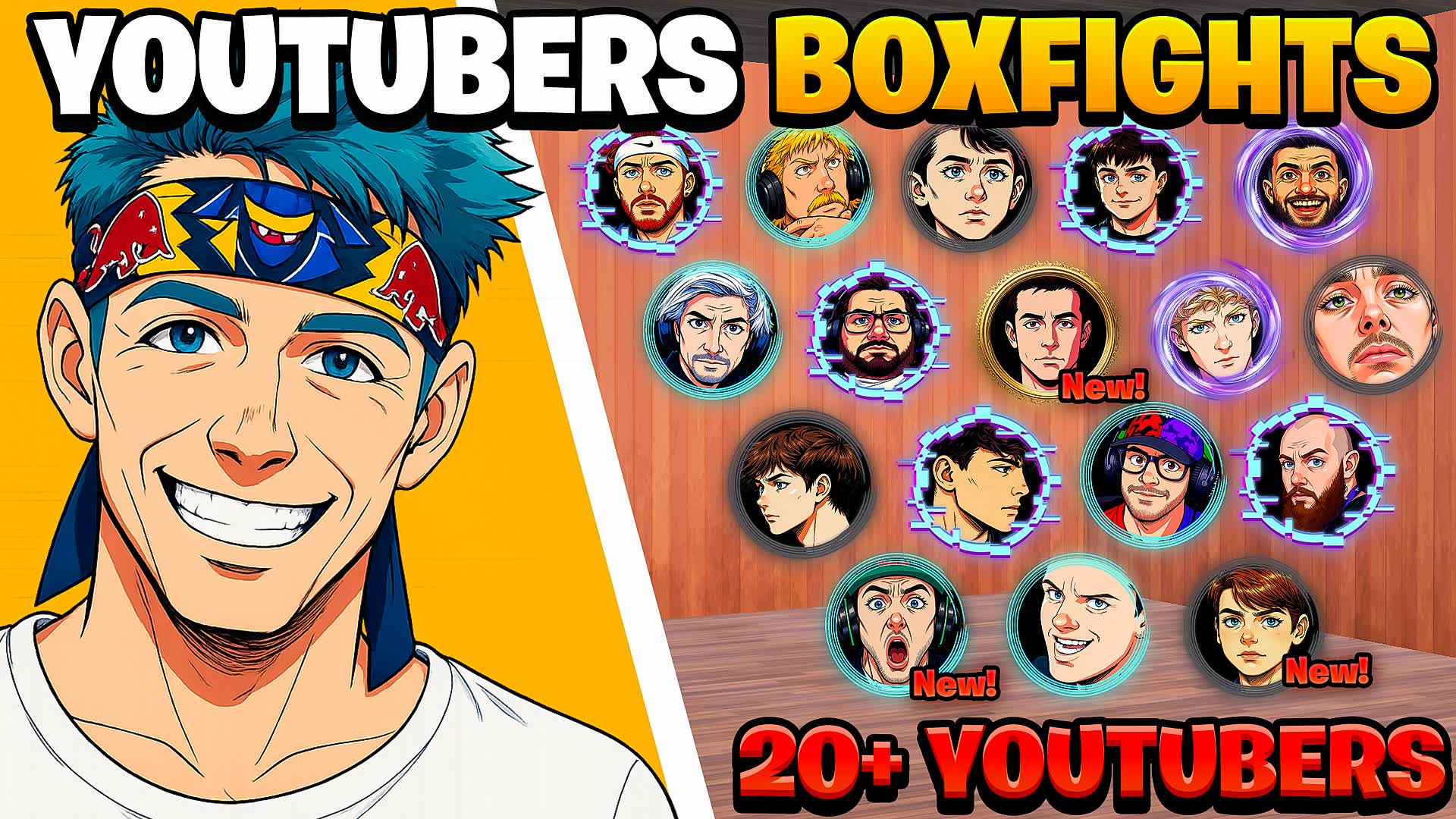 Youtubers BoxFights 2653-0881-4676 by thenim - Fortnite Creative Map ...