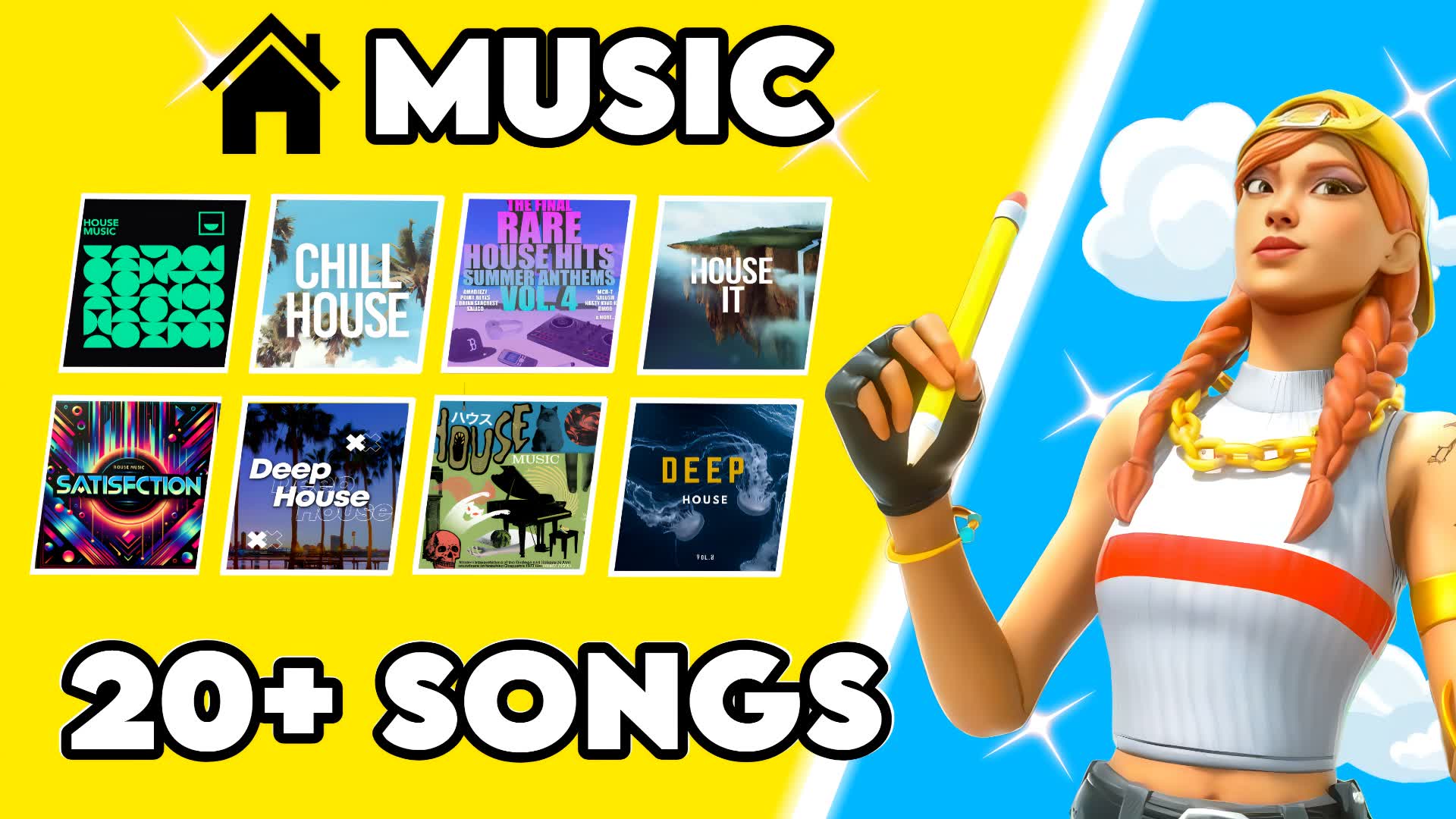 🏠🎵House Music 1v1🎵🏠 7688-1493-1093 by zekod - Fortnite Creative Map ...