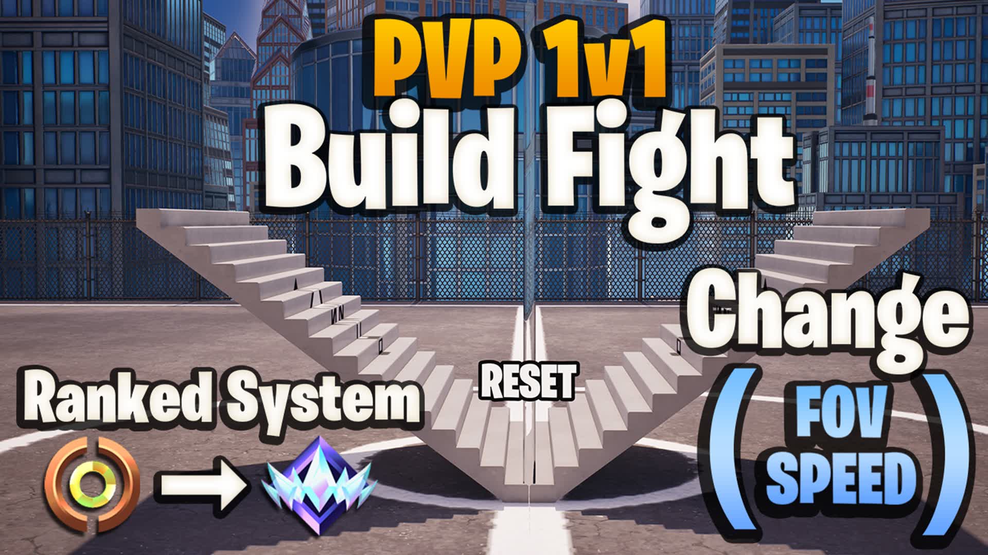 PVP 1v1 Build Fight 7554-7247-1062 by justal - Fortnite Creative Map ...