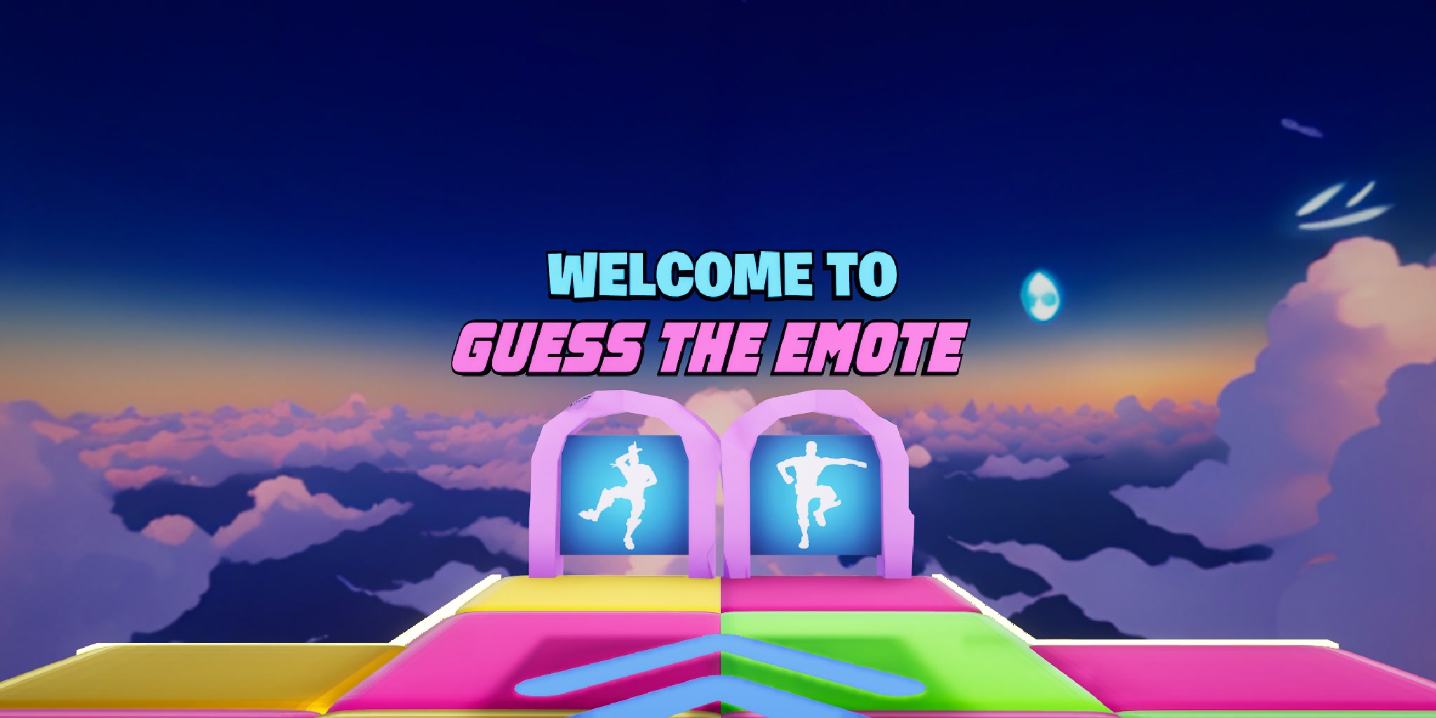 ⭐GUESS THE EMOTE 50+🔎 1971-7326-5182 by konaa - Fortnite Creative Map ...