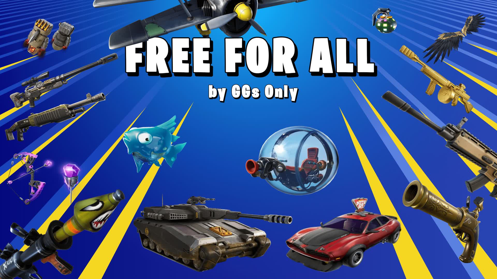 free for all & 1vs1 5056-1463-2684 by goodgamesonly - Fortnite Creative ...