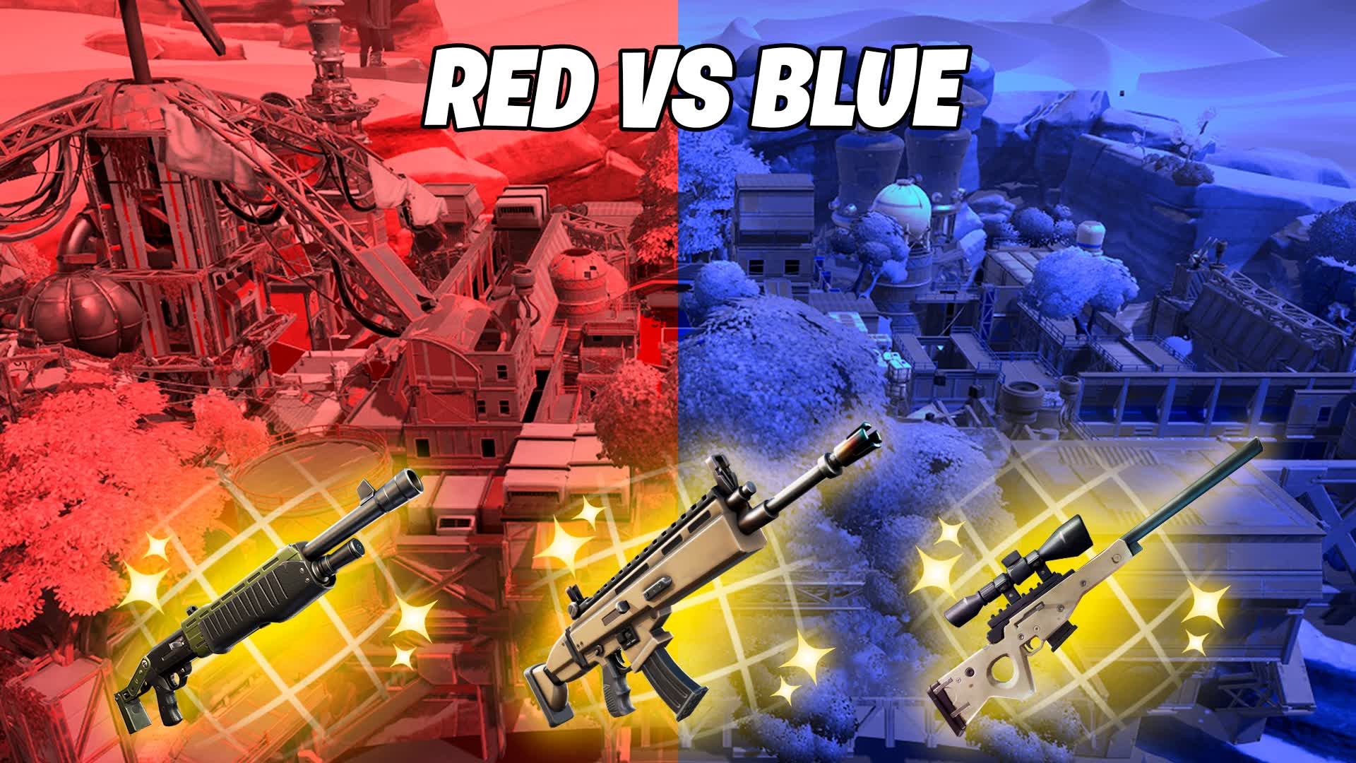RED VS BLUE 🔴🔵 ZERO BUILD 3926-5136-0206 by reputation - Fortnite ...