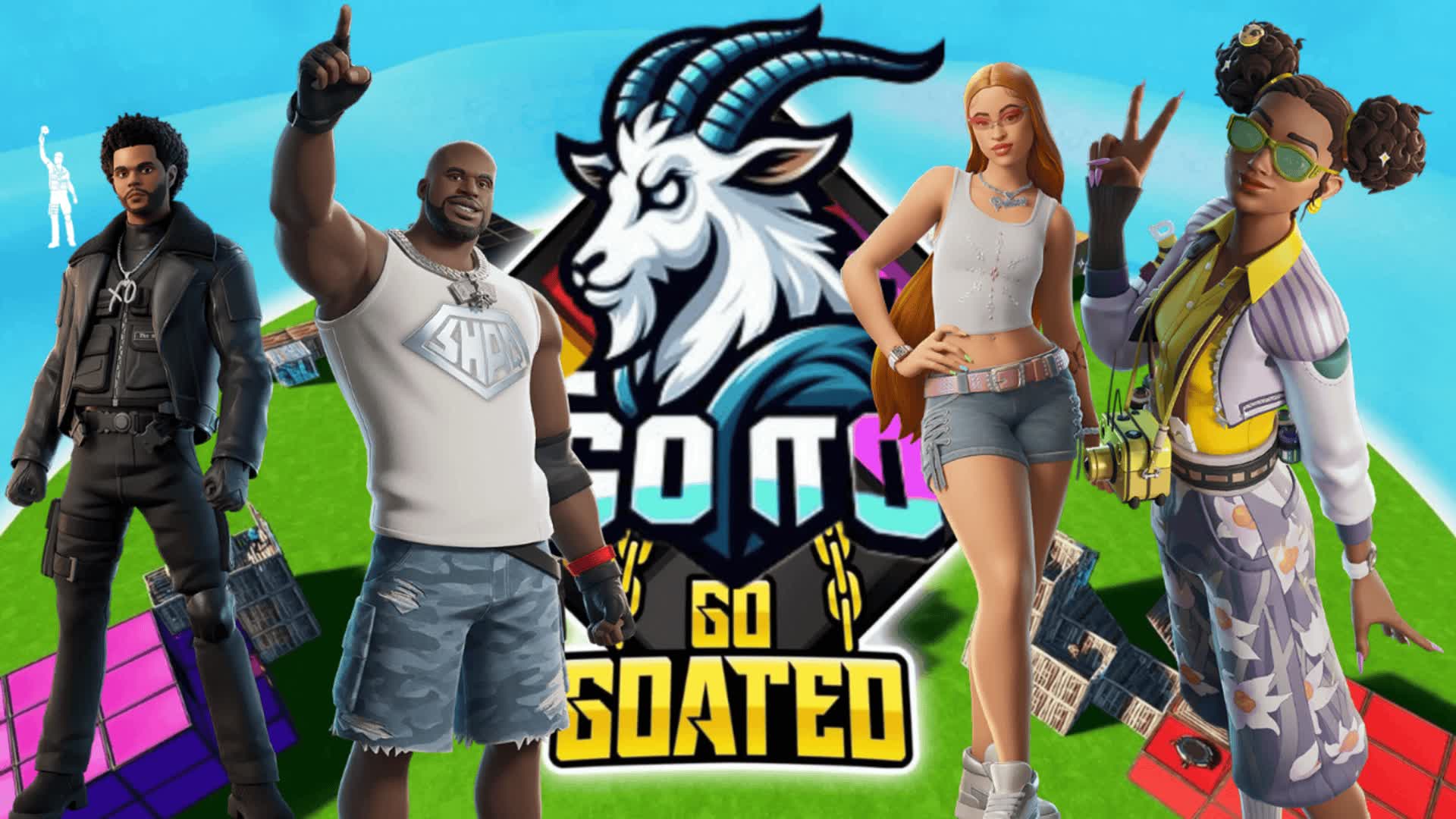 🦸‍♂️GO GOATED ZONE WARS🌌 1039-6528-4094 by youtubebest09 - Fortnite ...