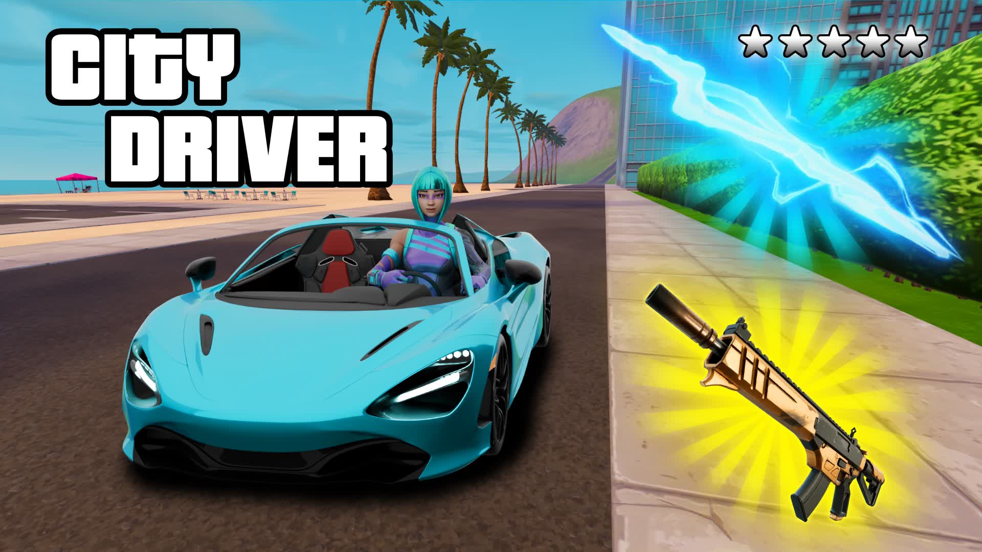 🚓 City Driver - FFA 💥 4194-8883-0956 by wimblim - Fortnite Creative Map ...
