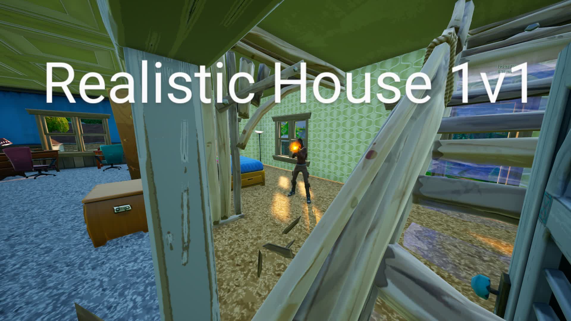 Realistic House 1v1📦 9179-1314-2951 by mapcreator - Fortnite Creative ...