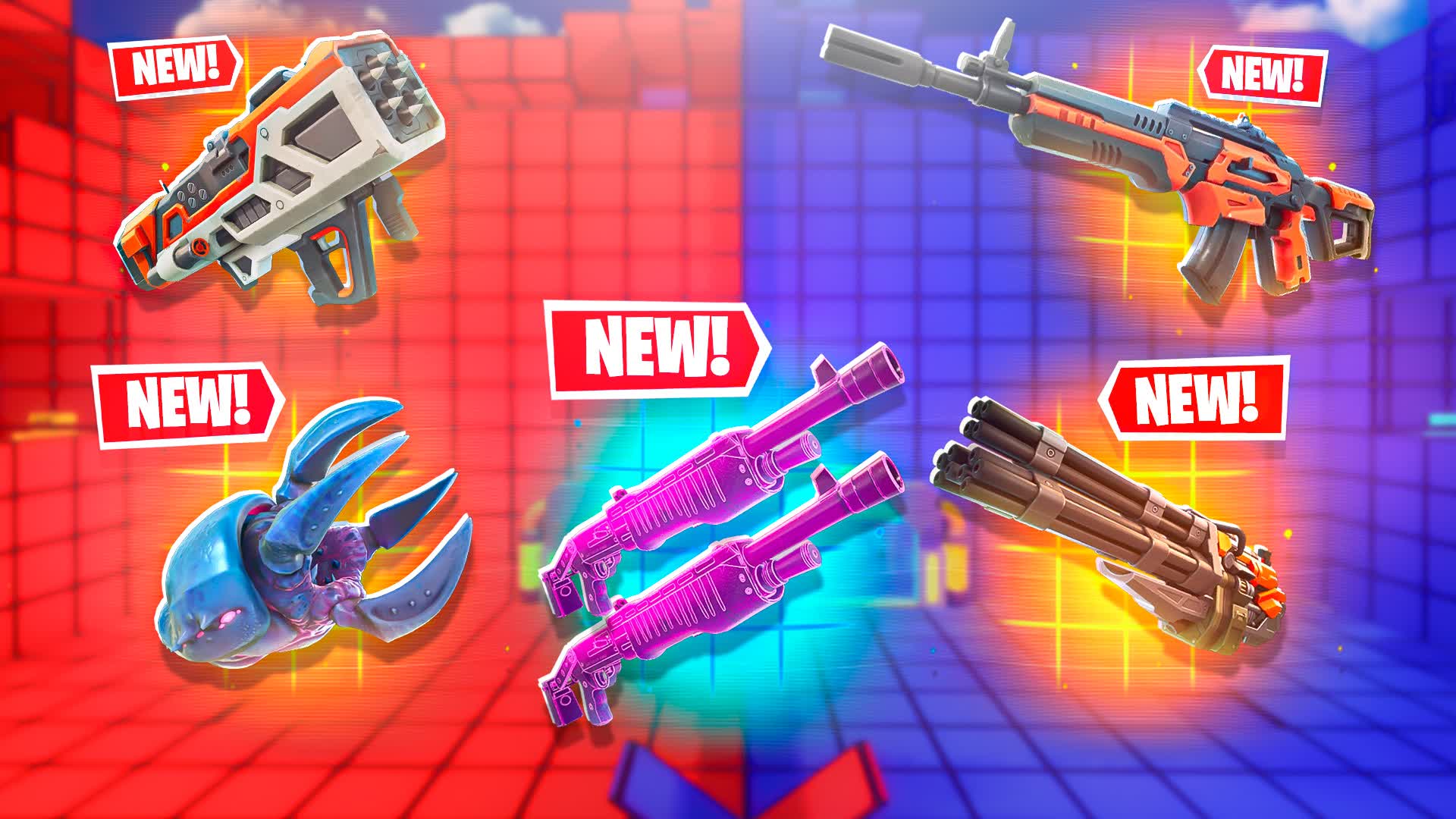 CLASH PVP RED VS BLUE 0299-6216-9292 by goriytacser - Fortnite