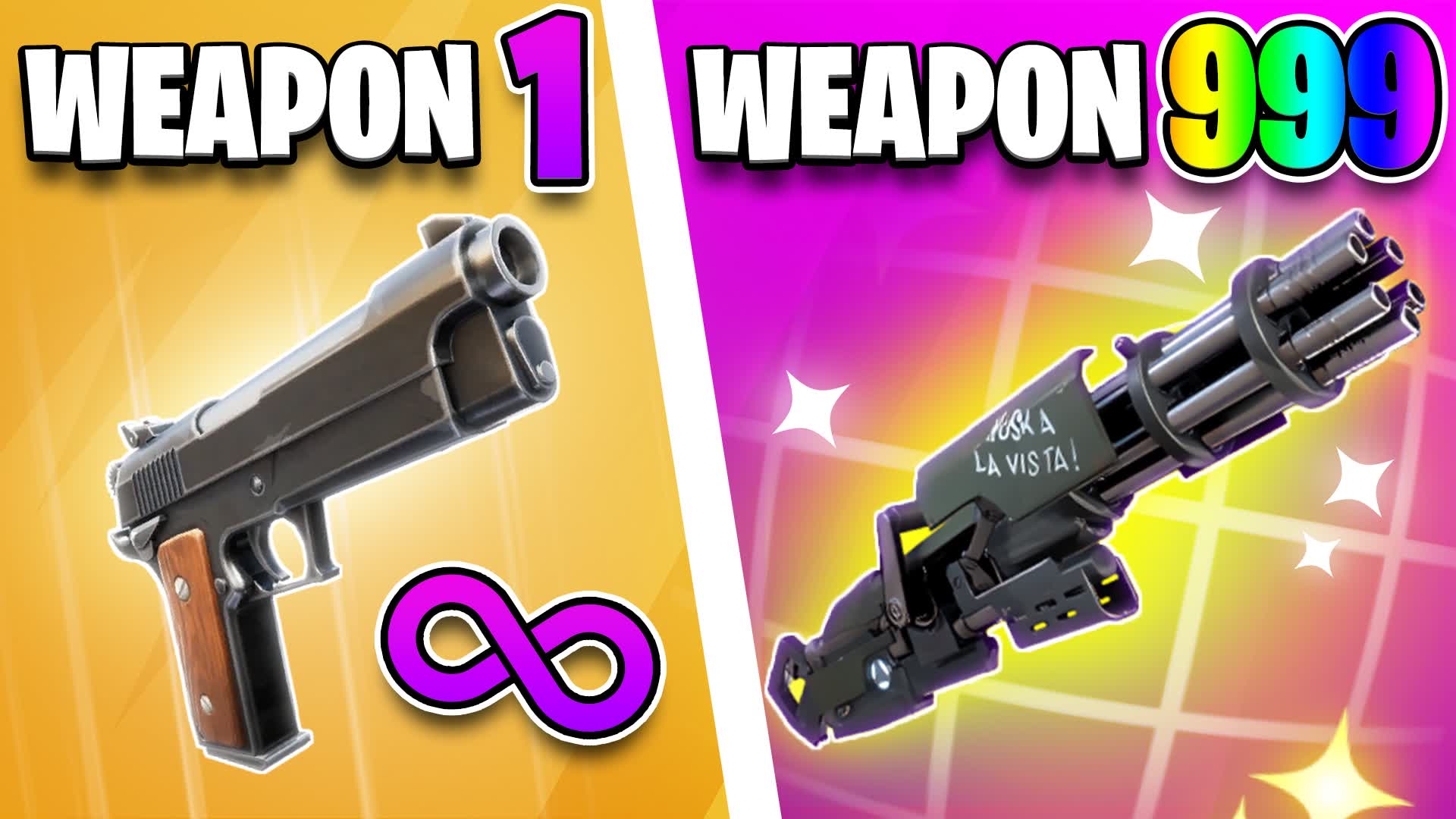 ⭐️INFINITY GUN GAME🎯ONE SHOT 2075-8692-5408 by familya - Fortnite ...