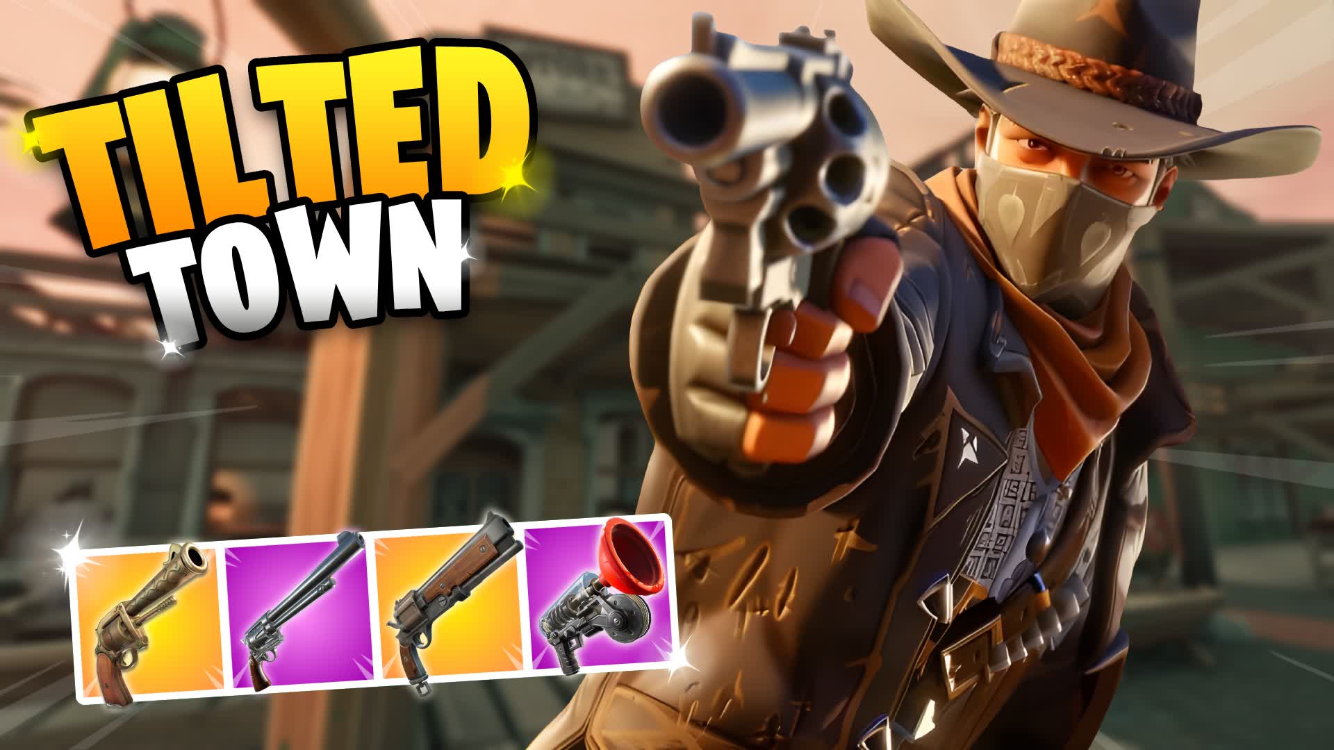 TILTED TOWN 🎯 ONE SHOT 8912-4554-3714 by bombarde - Fortnite Creative ...