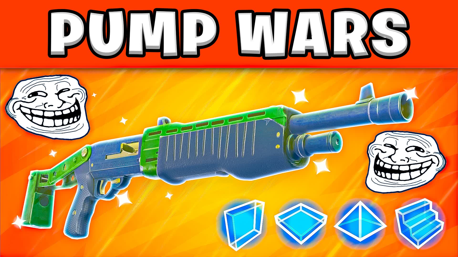 Troll Pump Wars FFA 🎯 (Brainrot Memes) 3650-8863-4567 by devlux - Fortnite