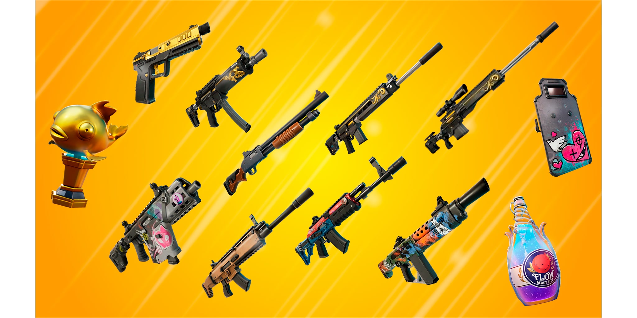 🌟CHAPTER 5 ALL WEAPONS - FFA🌟 6601-7689-5517 by ludnny - Fortnite ...