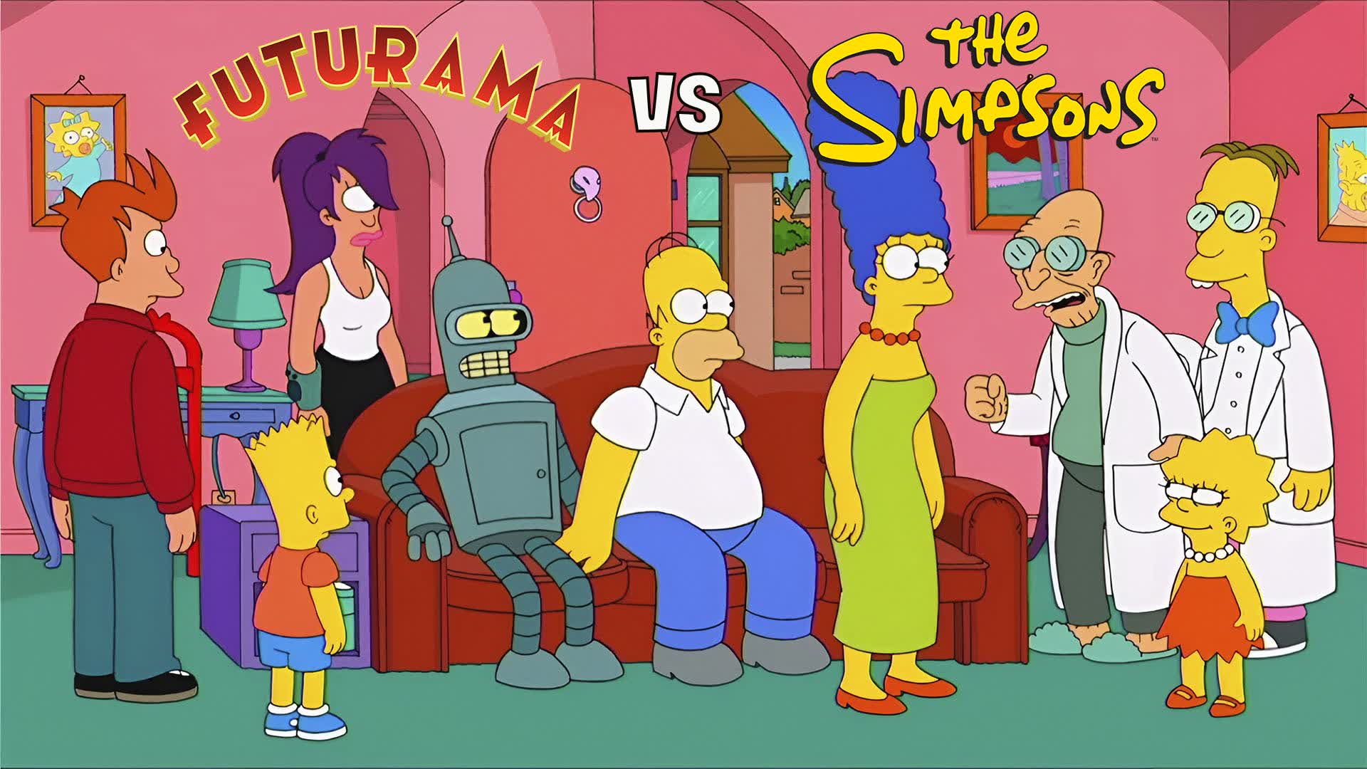 🟡THE SIMPSONS vs FUTURAMA 🔴 CRAZY TEAM 5836-0911-1856 by lfqf12 ...