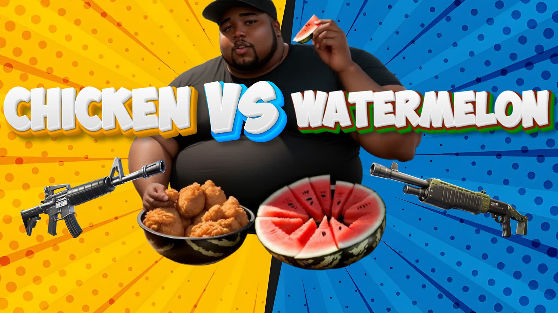 🍗CHICKEN VS WATERMELON🍉 0163-4469-7707 by bananamans - Fortnite ...