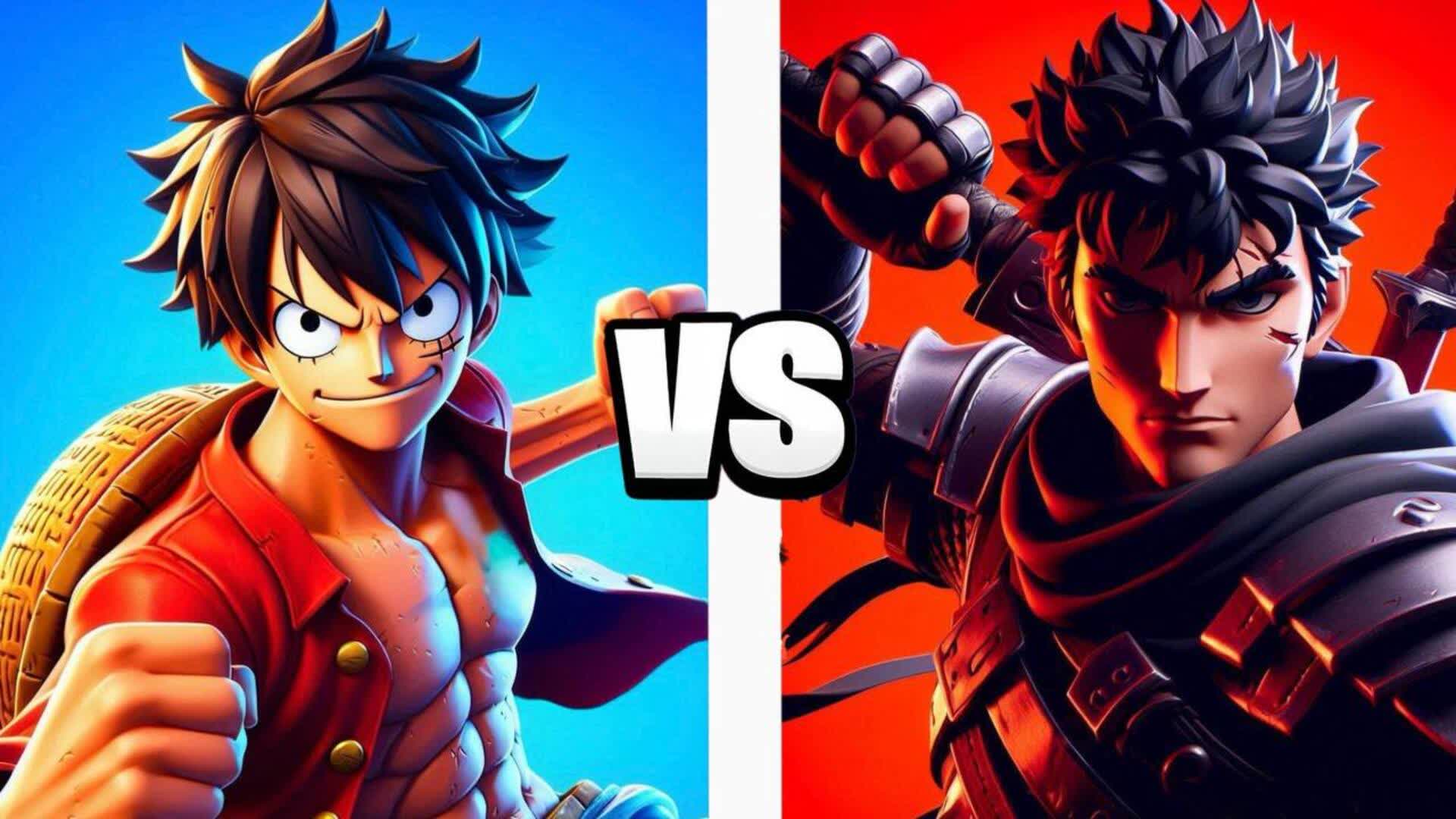 LUFFY VS GUTS 0751-0342-1132 by nanya - Fortnite