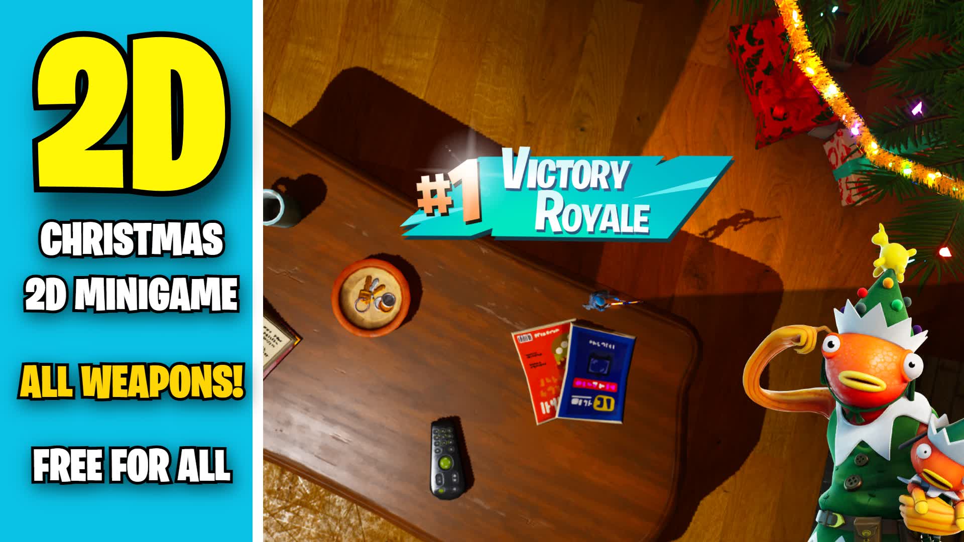 🎅SANTA 2D FREE FOR ALL🎅 1158-8020-7283 by cetus - Fortnite