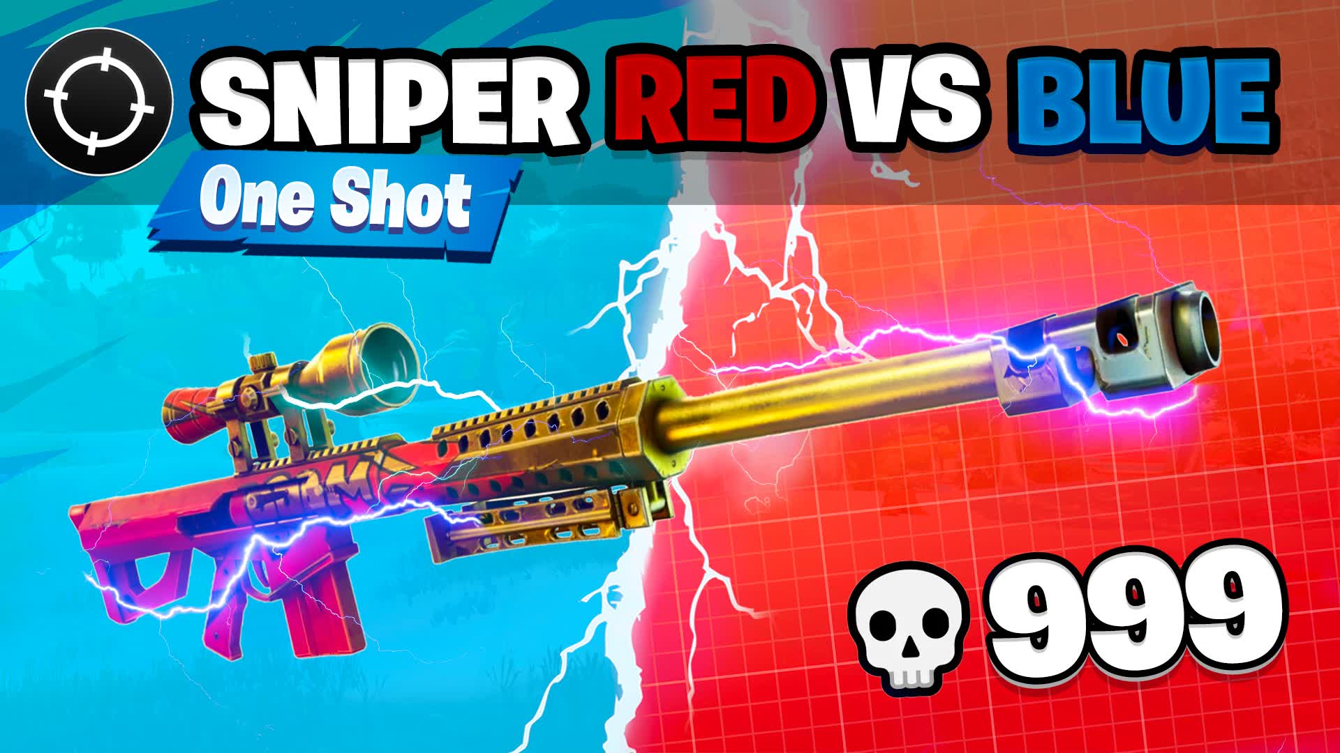 🎯SNIPER💥RED VS BLUE 🔴🔵 3674-9969-1889 by bml10 - Fortnite Creative Map Code - Fortnite.GG