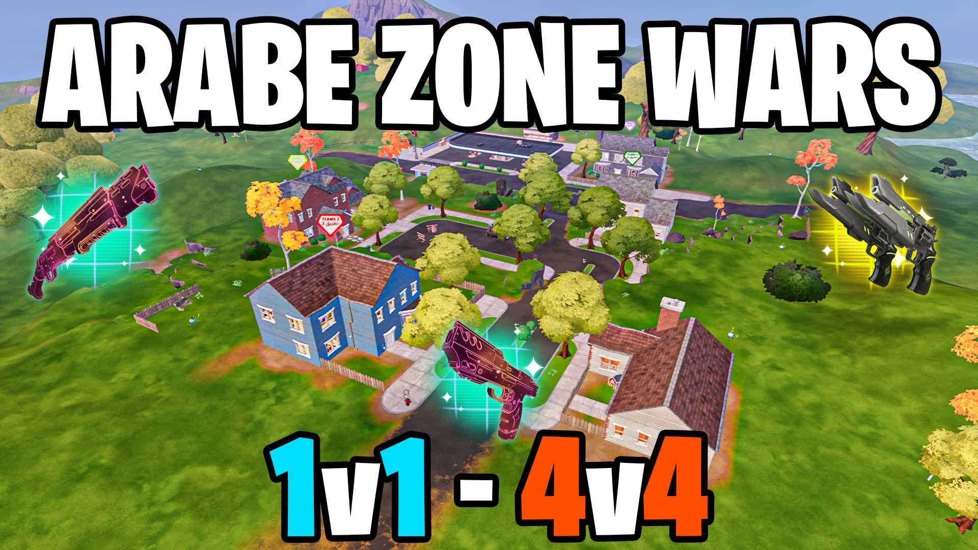 ARABE ZONE WAR (1V1 TO 4V4) 8990-7239-4522 by mh0 - Fortnite